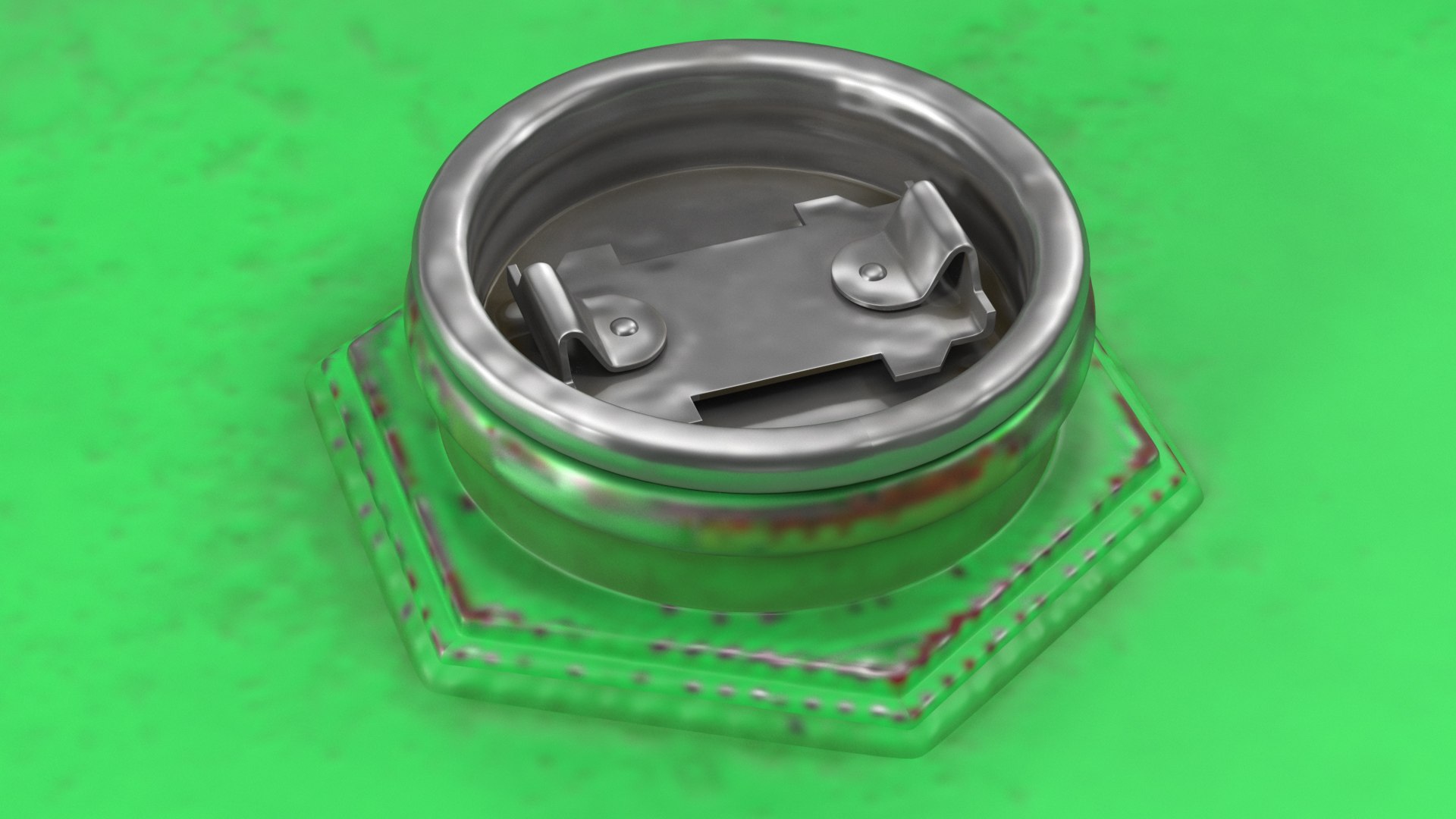 Rusty Biohazard Barrel Container 3D Model - TurboSquid 1699773