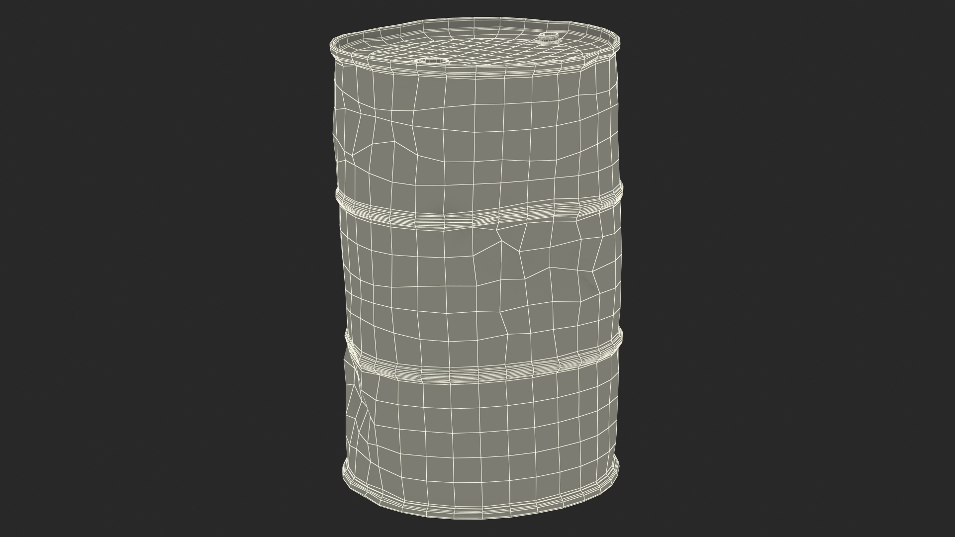 Rusty Biohazard Barrel Container 3D Model - TurboSquid 1699773
