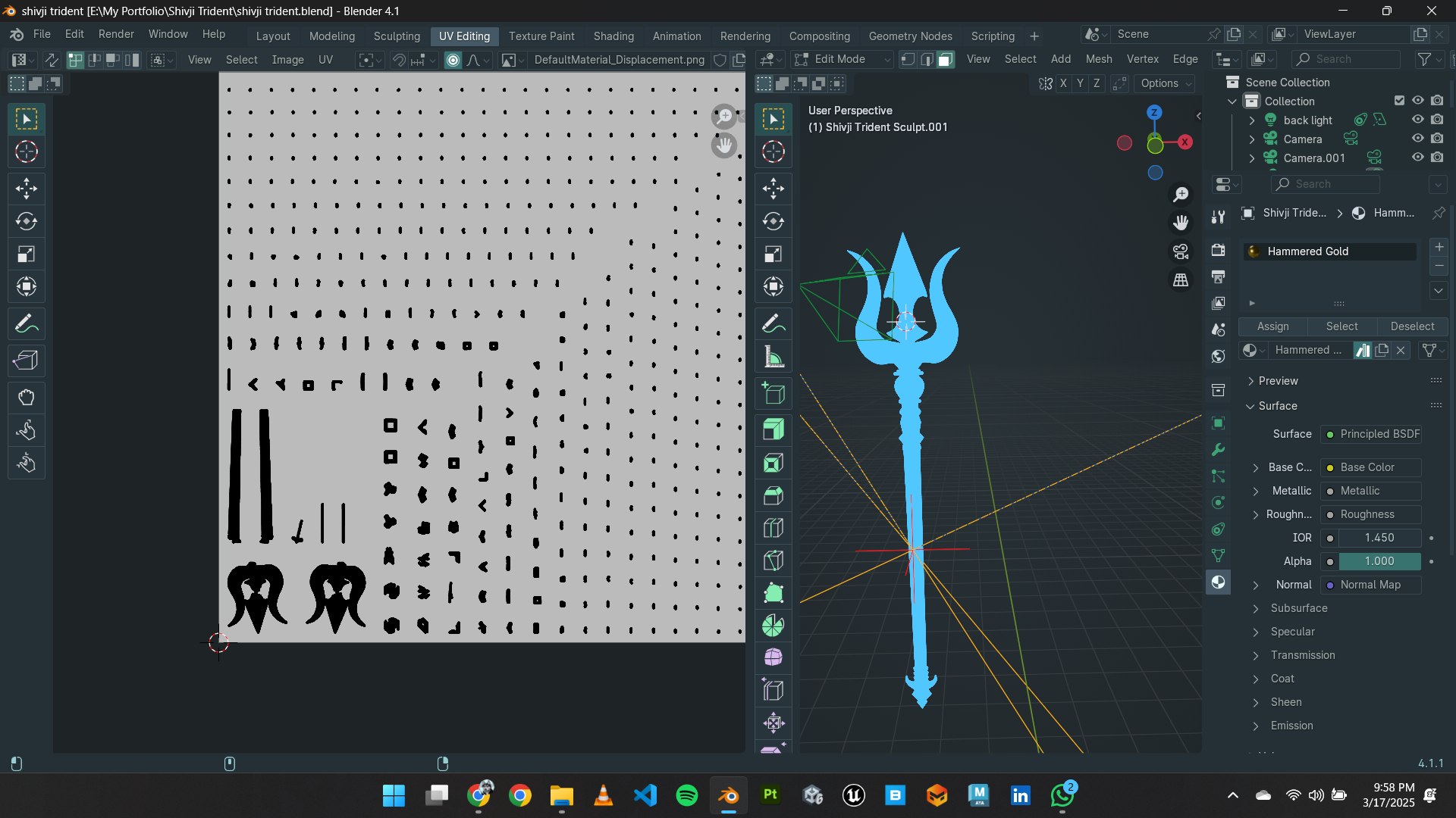 Shivji Trident 3D Model - TurboSquid 2377046