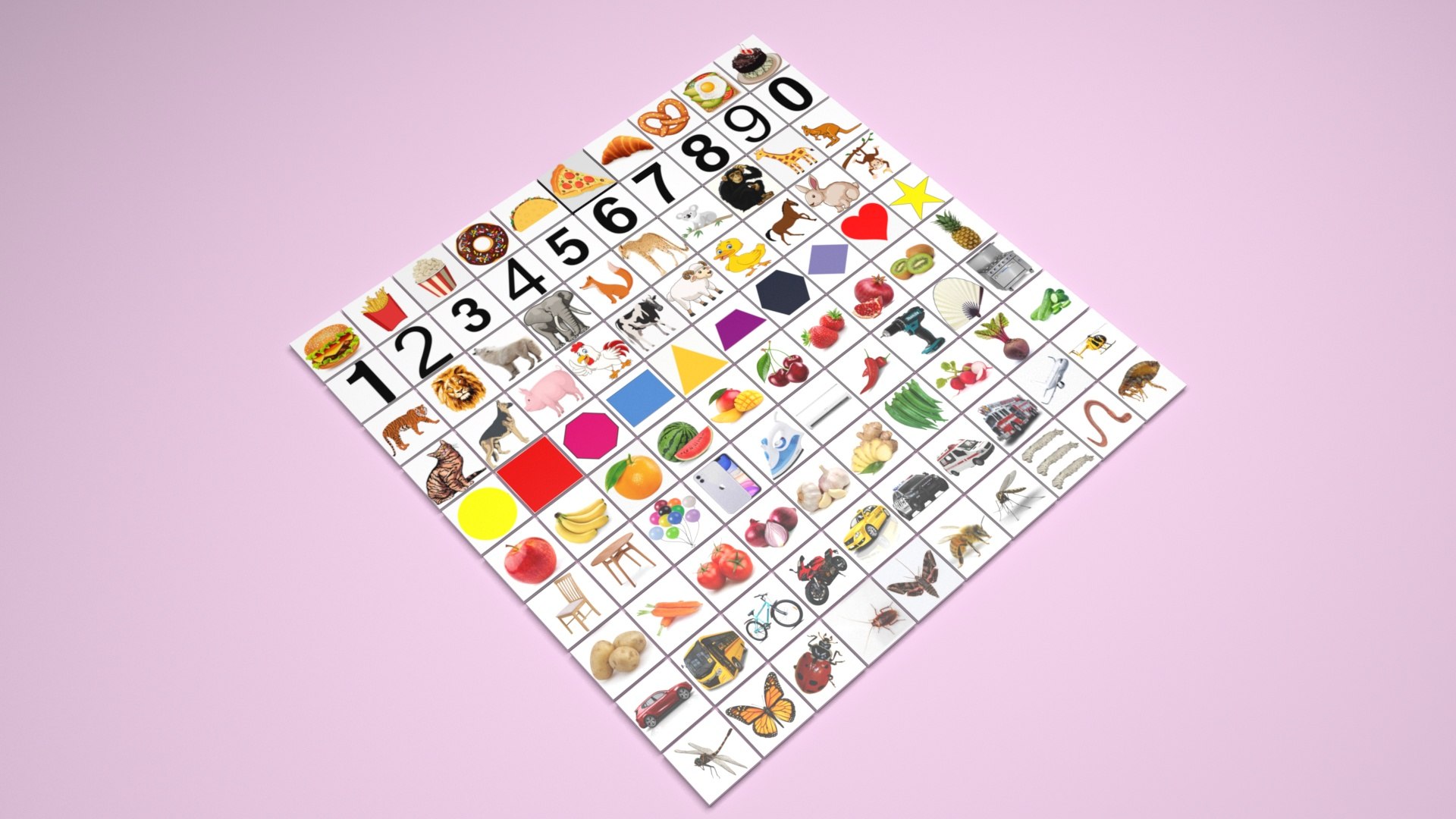 3D Lego Tiles Set - TurboSquid 1911076