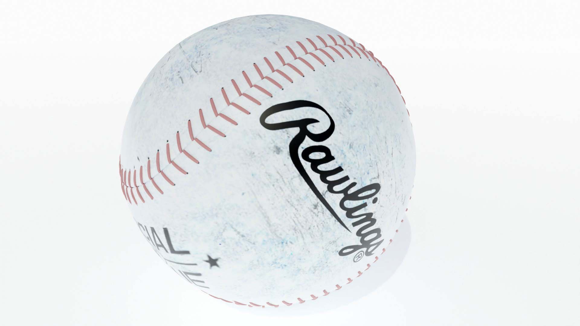 Baseball Ball 3d 3ds