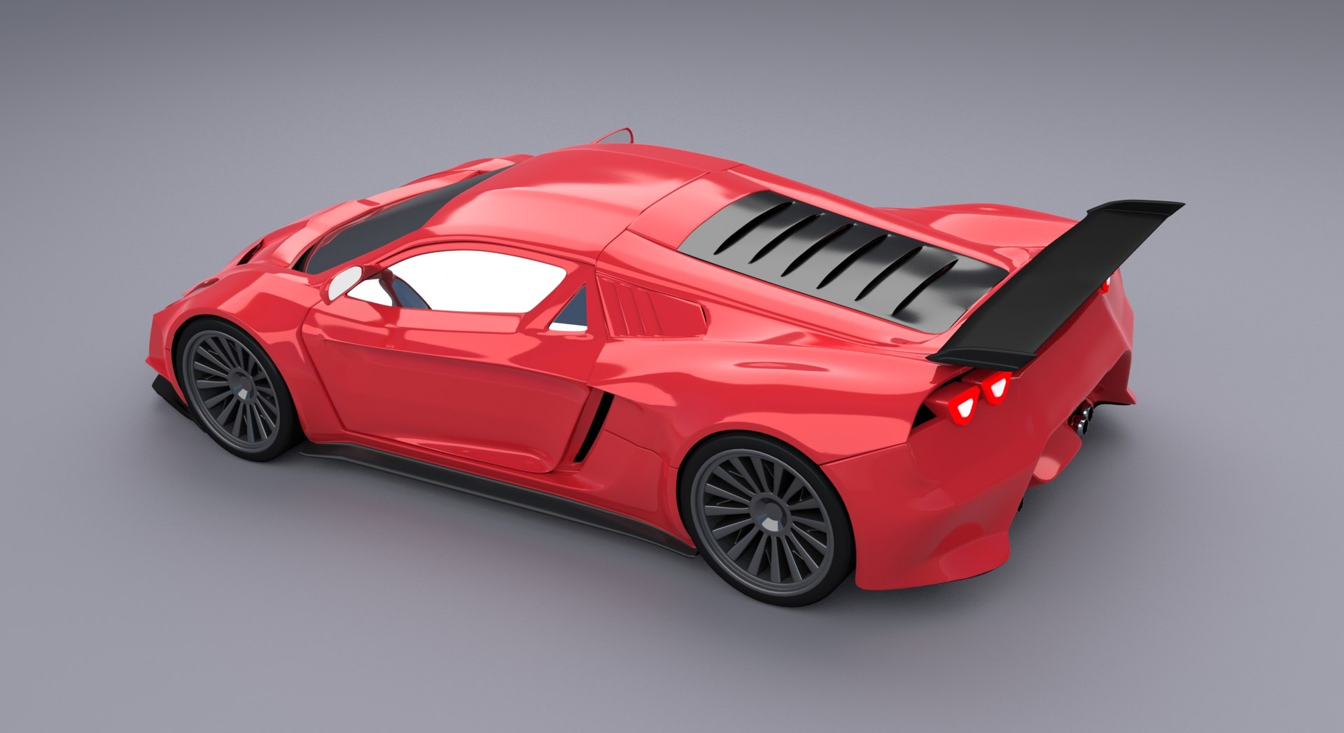 3D Eferox supercar concept model - TurboSquid 1728284
