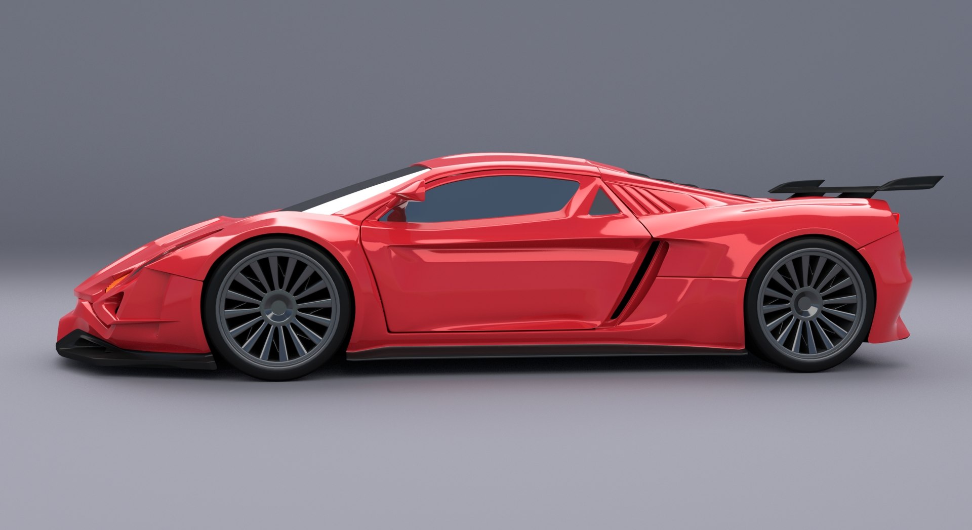 3D Eferox supercar concept model - TurboSquid 1728284