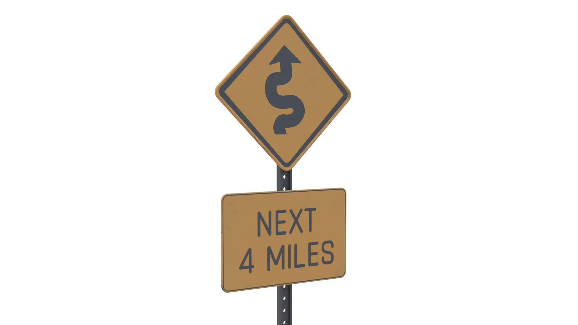 Street sign 3D model - TurboSquid 1670056