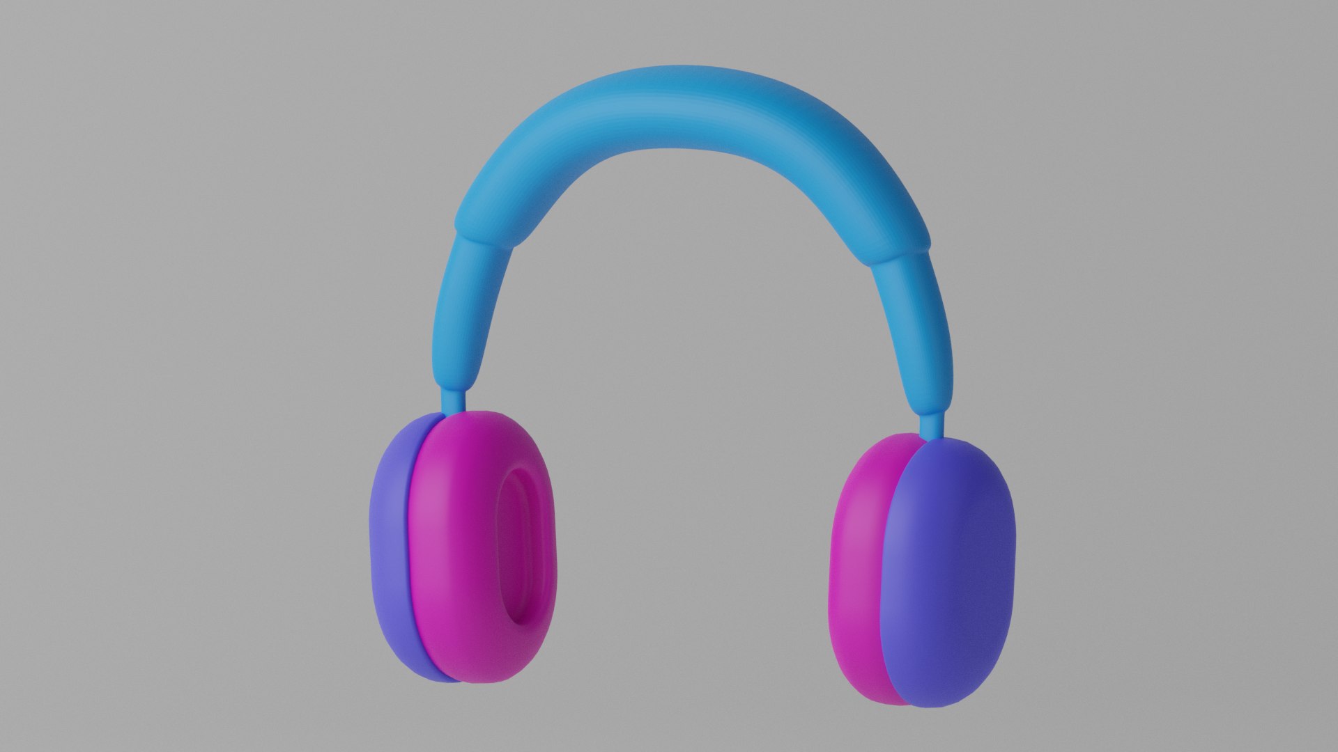 Cartoon Headphone 3D - TurboSquid 2193122