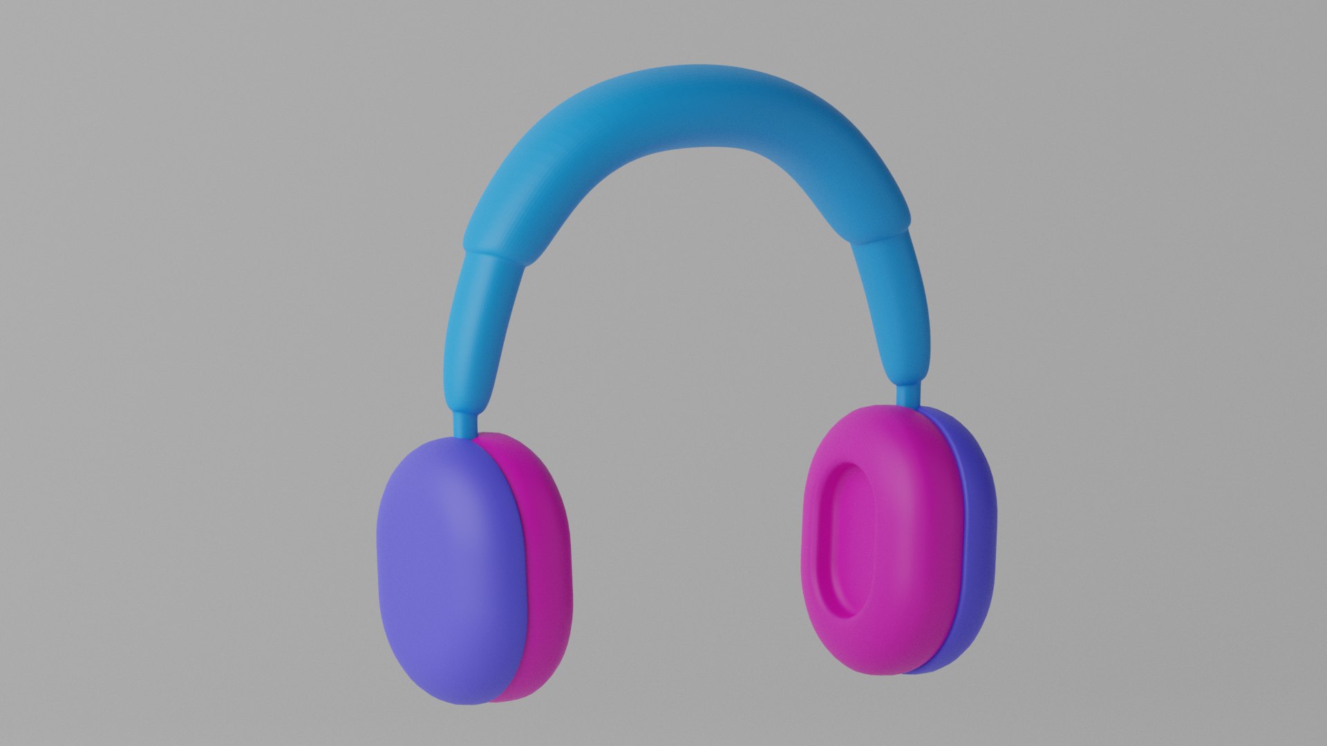 Cartoon Headphone 3D - TurboSquid 2193122