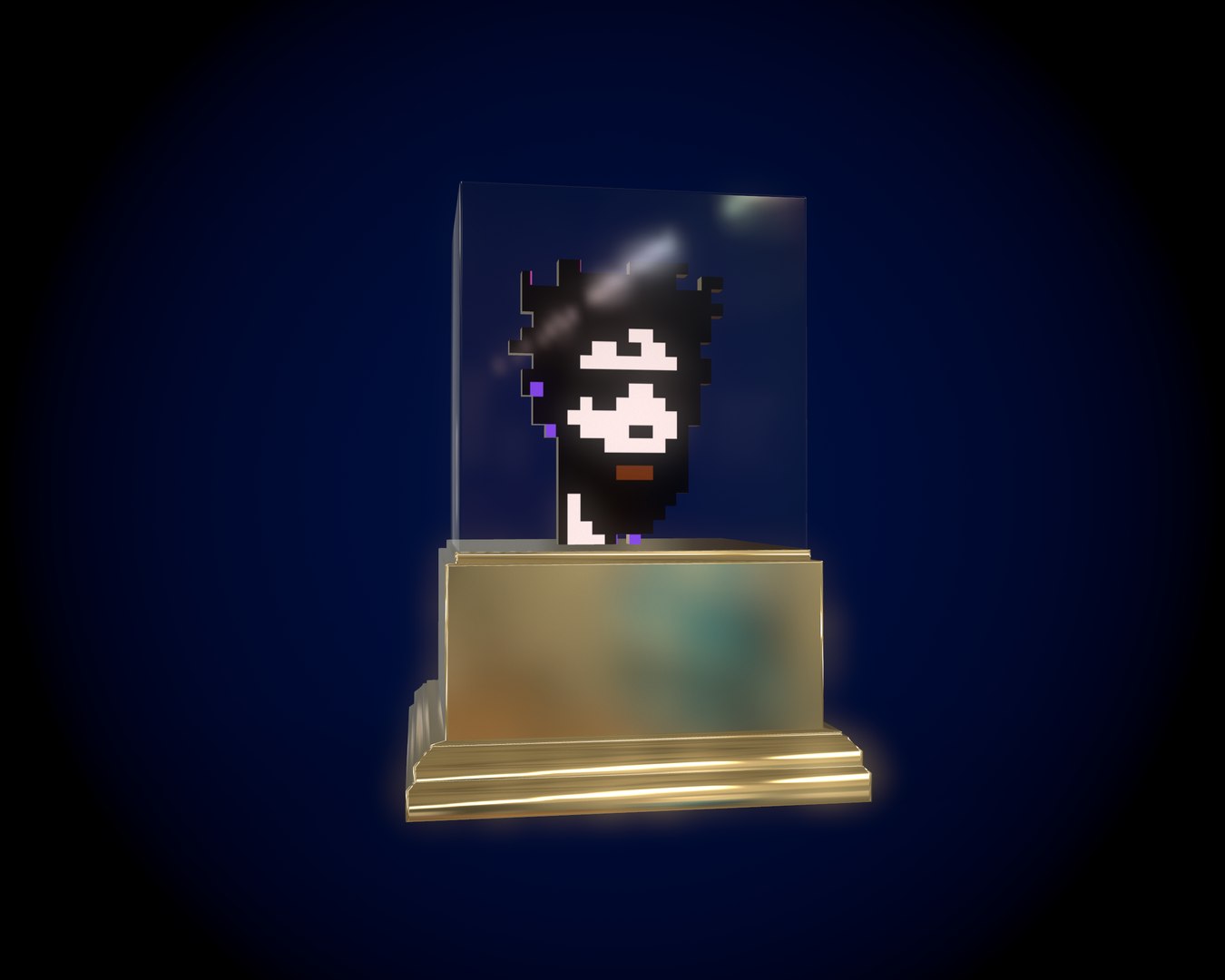 3D Model Gold Punk - TurboSquid 1816949