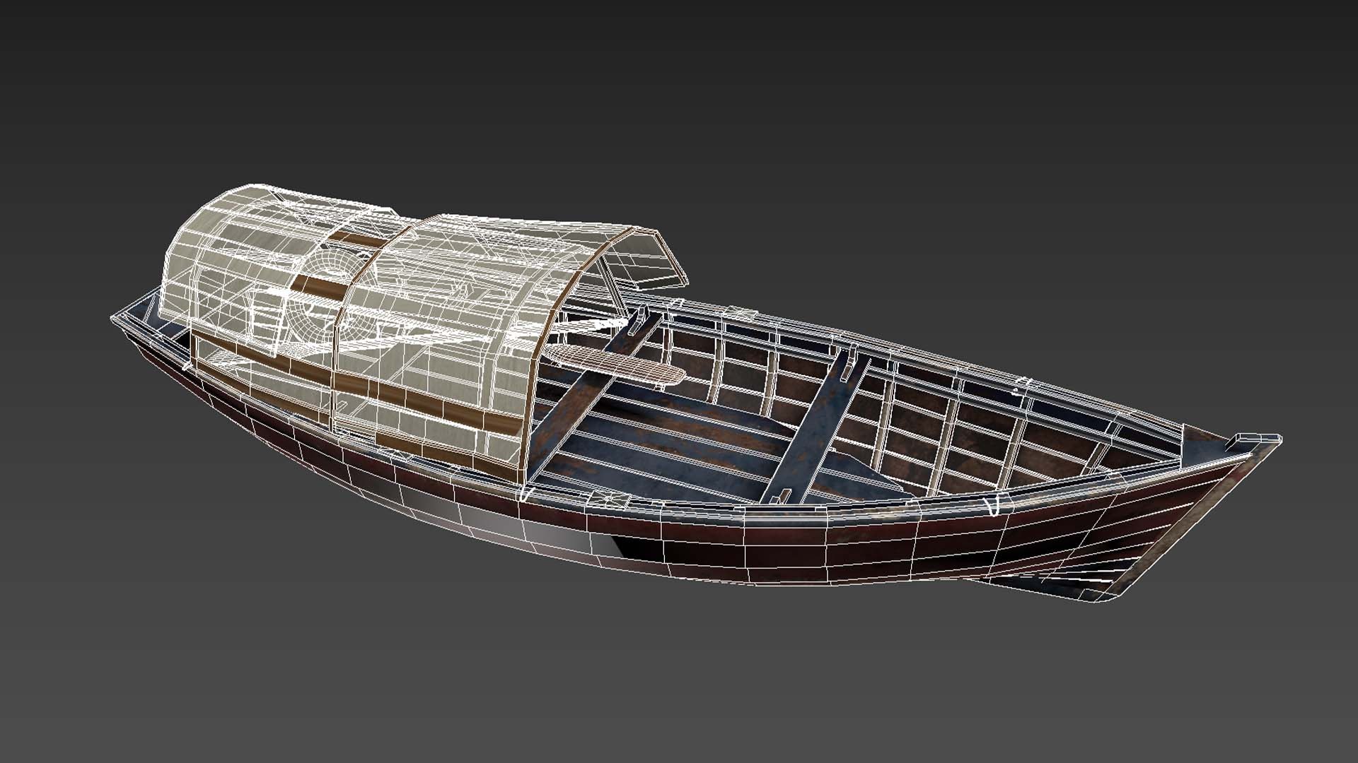 Chinese boat collection 3D model - TurboSquid 2168698