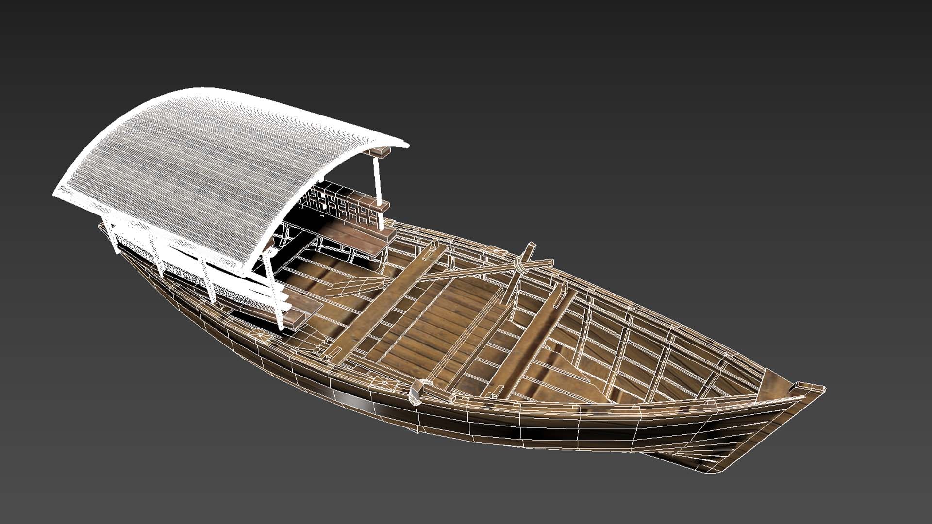 Chinese boat collection 3D model - TurboSquid 2168698