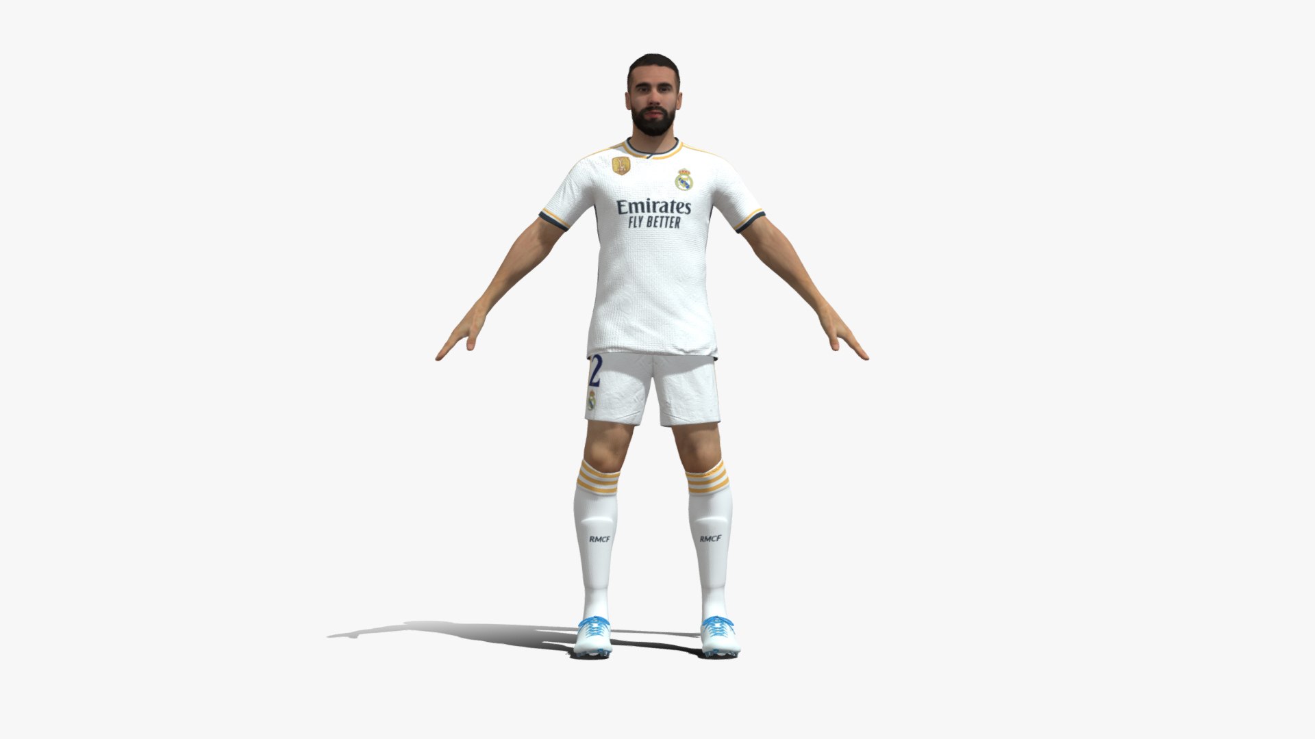 Real Madrid Squad 23-24 10 Players Model - TurboSquid 2162092