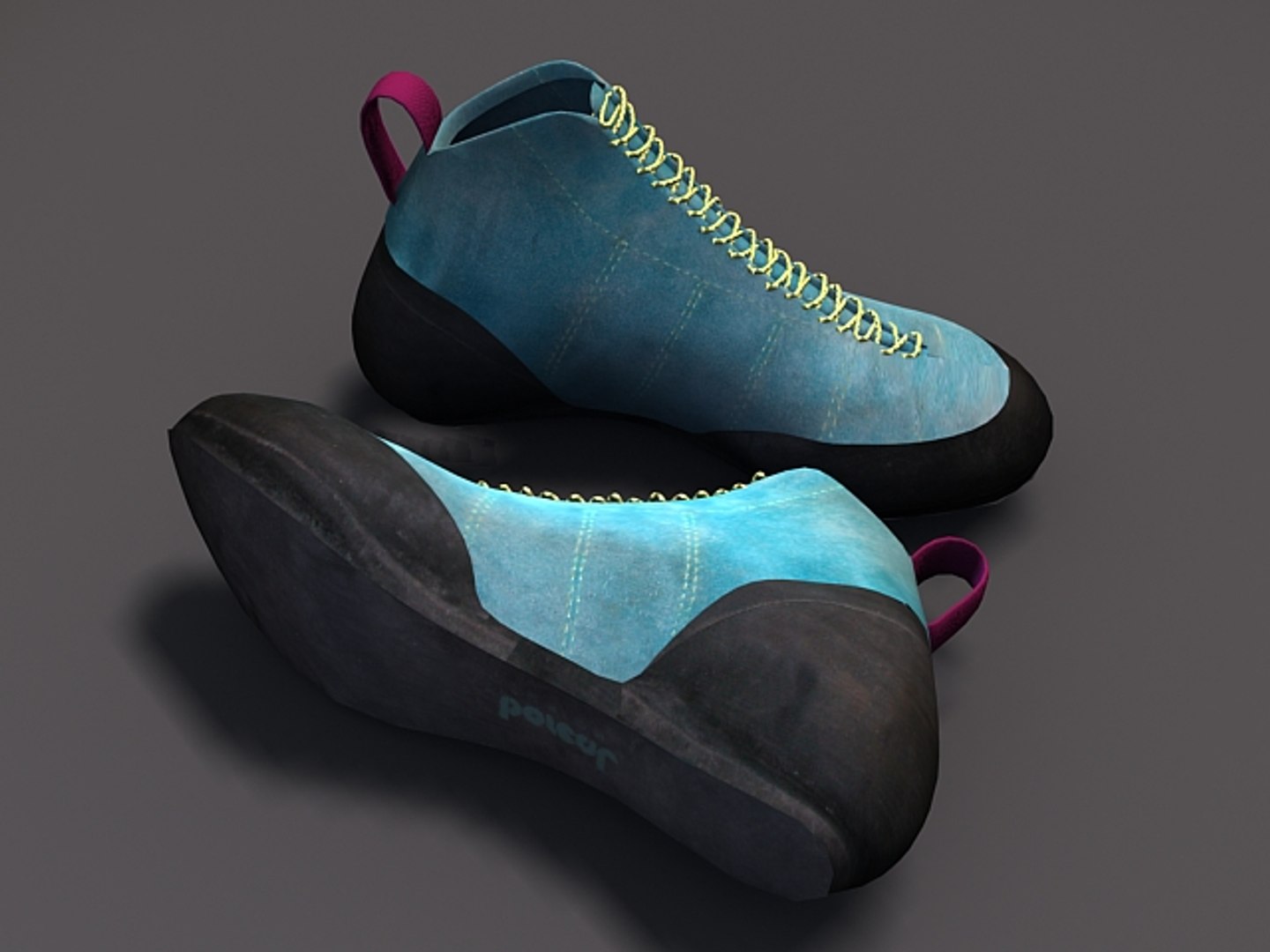 3ds Max Climbing Shoe