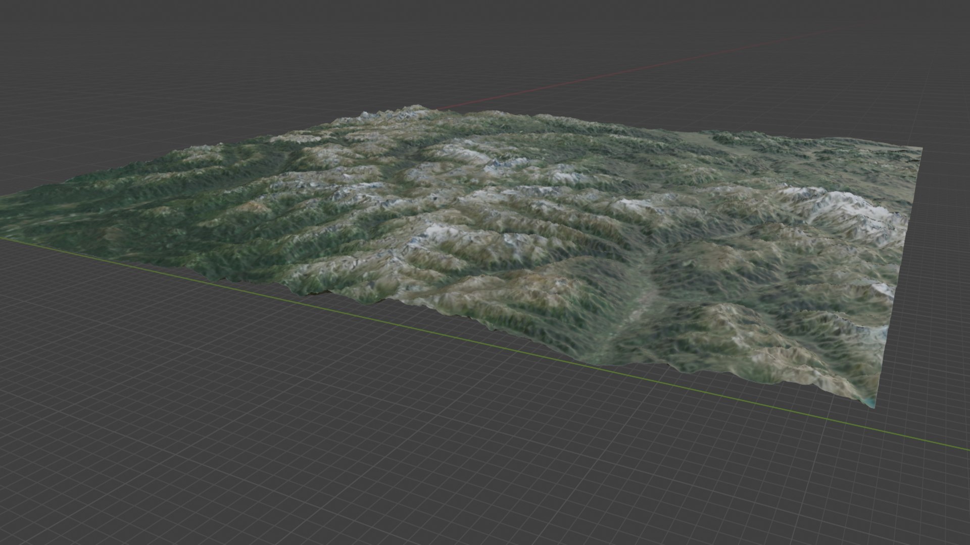 3D Alp Terrain 11 Model - TurboSquid 2200041