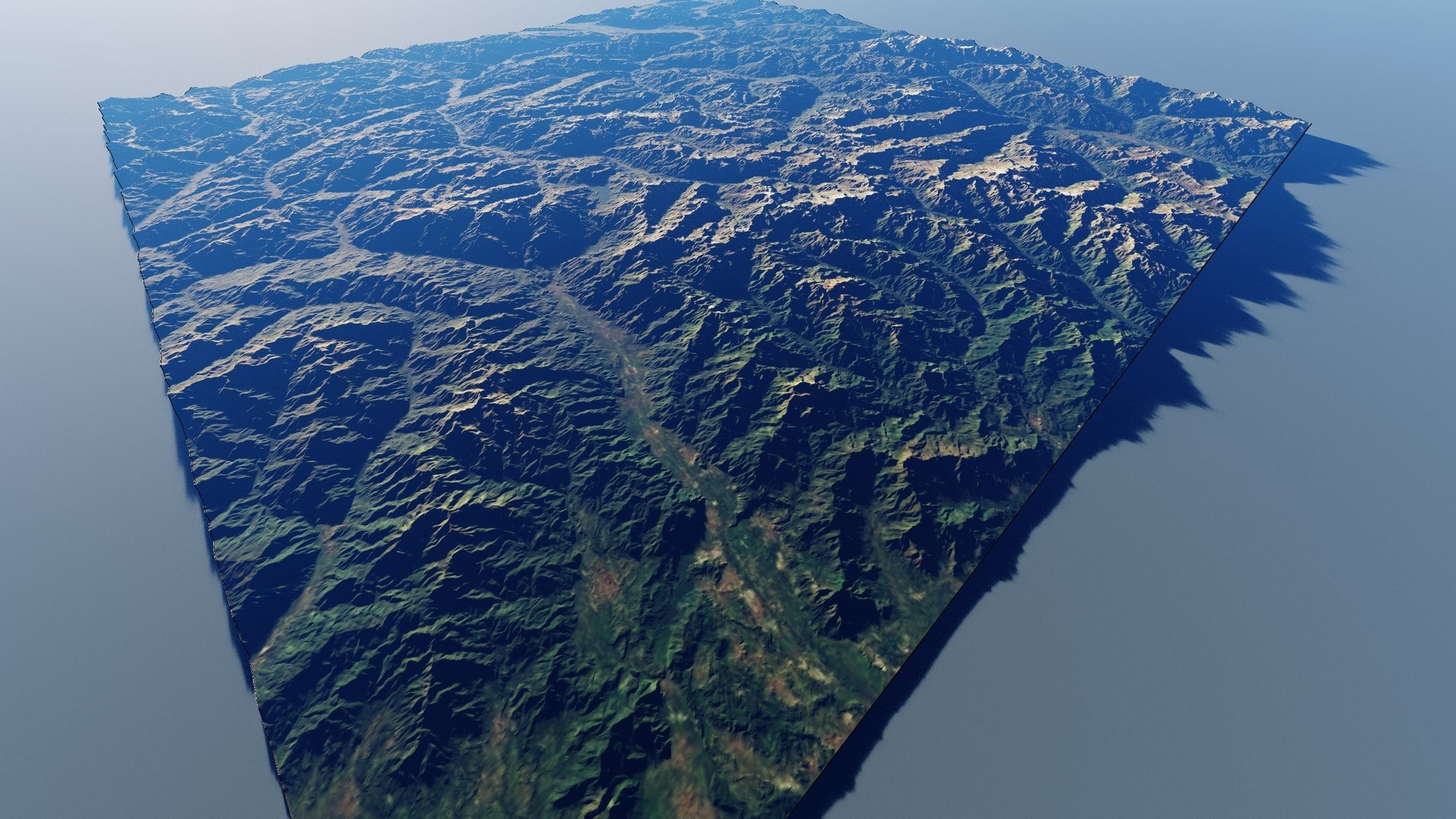 3D Alp Terrain 11 Model - TurboSquid 2200041