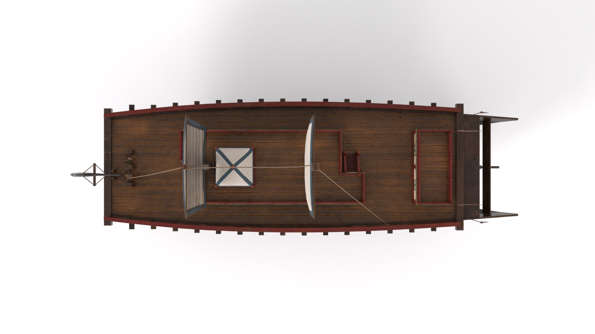 Korean Medieval Ship - Joseon PanOkSeon 3D Model - TurboSquid 2154116