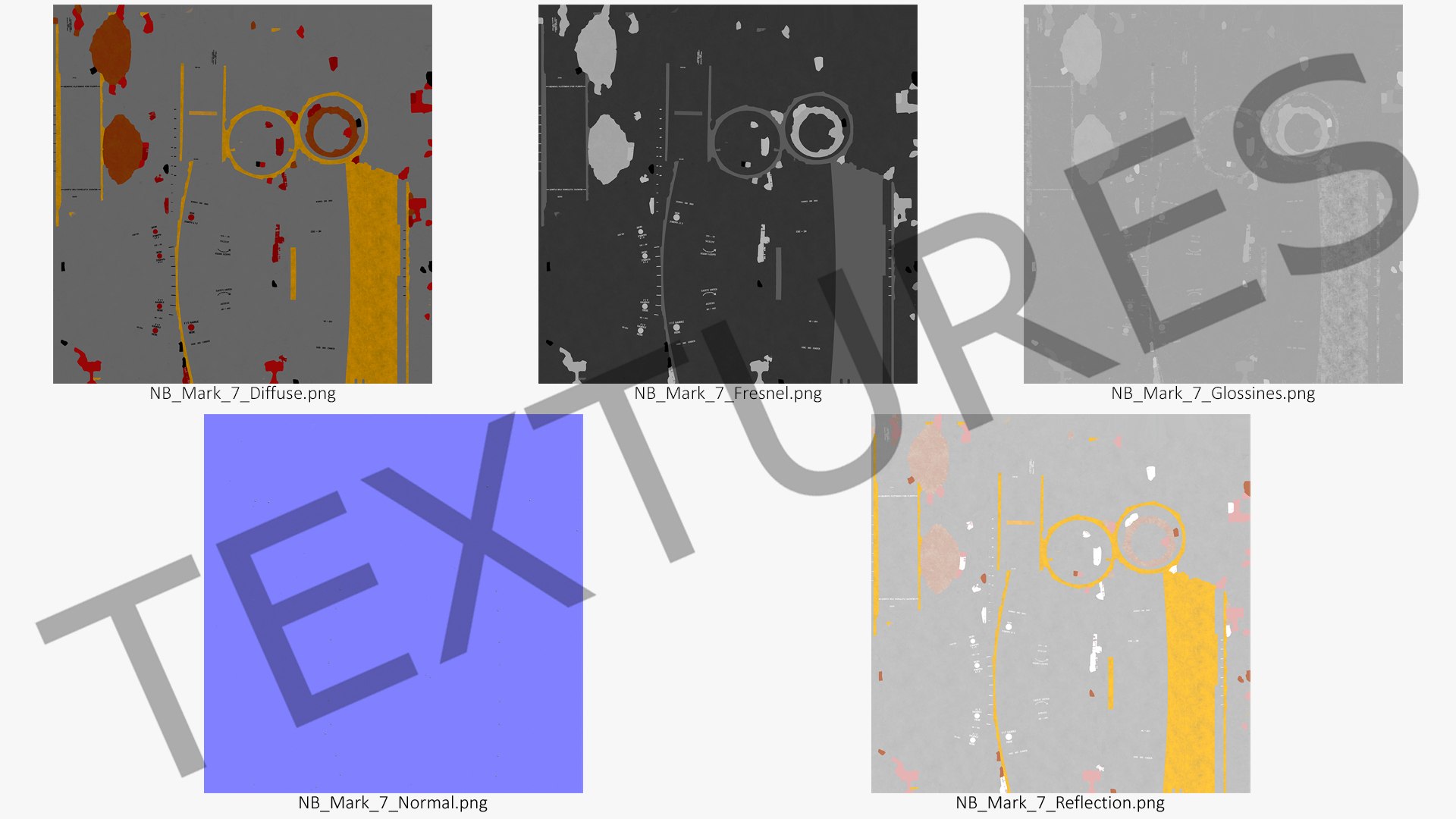 Mark 7 Thor Tactical Nuclear Bomb model - TurboSquid 2040286