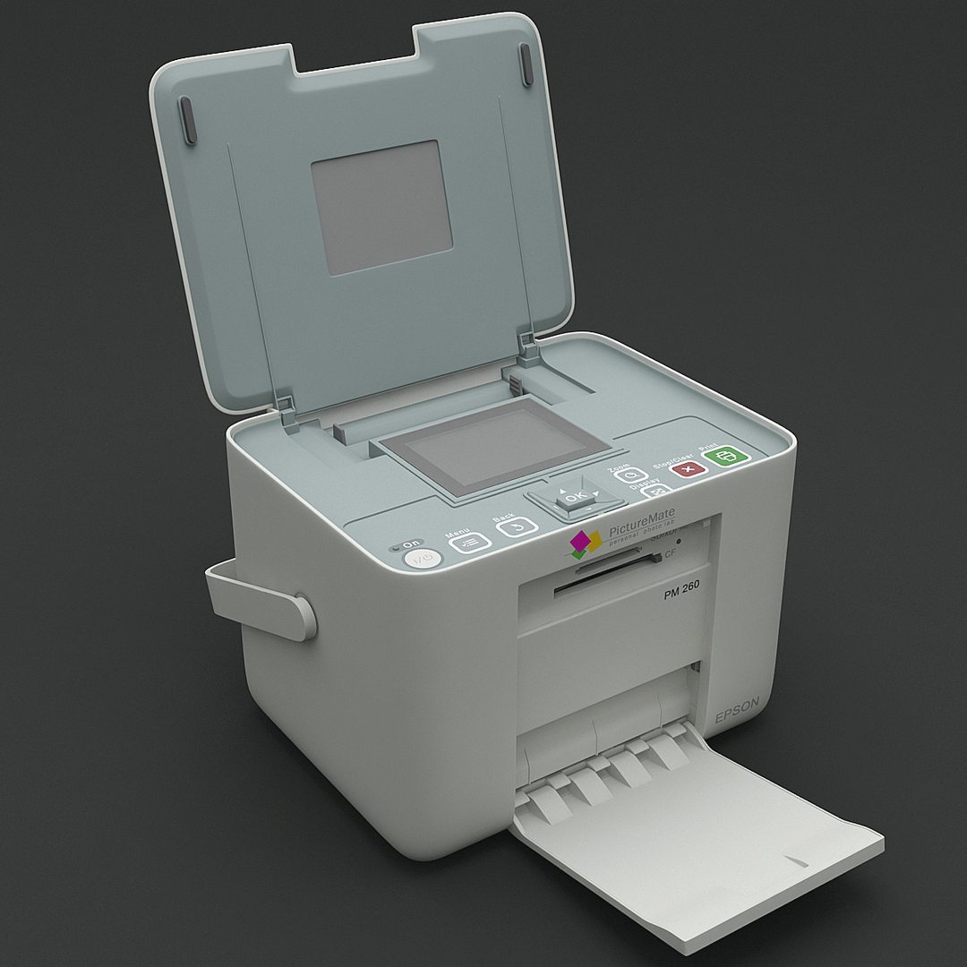 3ds max printer epson picturemate pm260