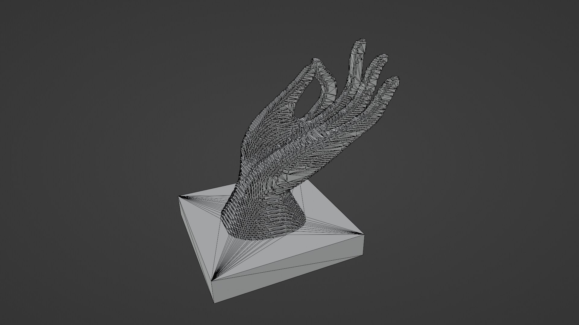 Voxel Hand Sculpture 3D Model - TurboSquid 2089718