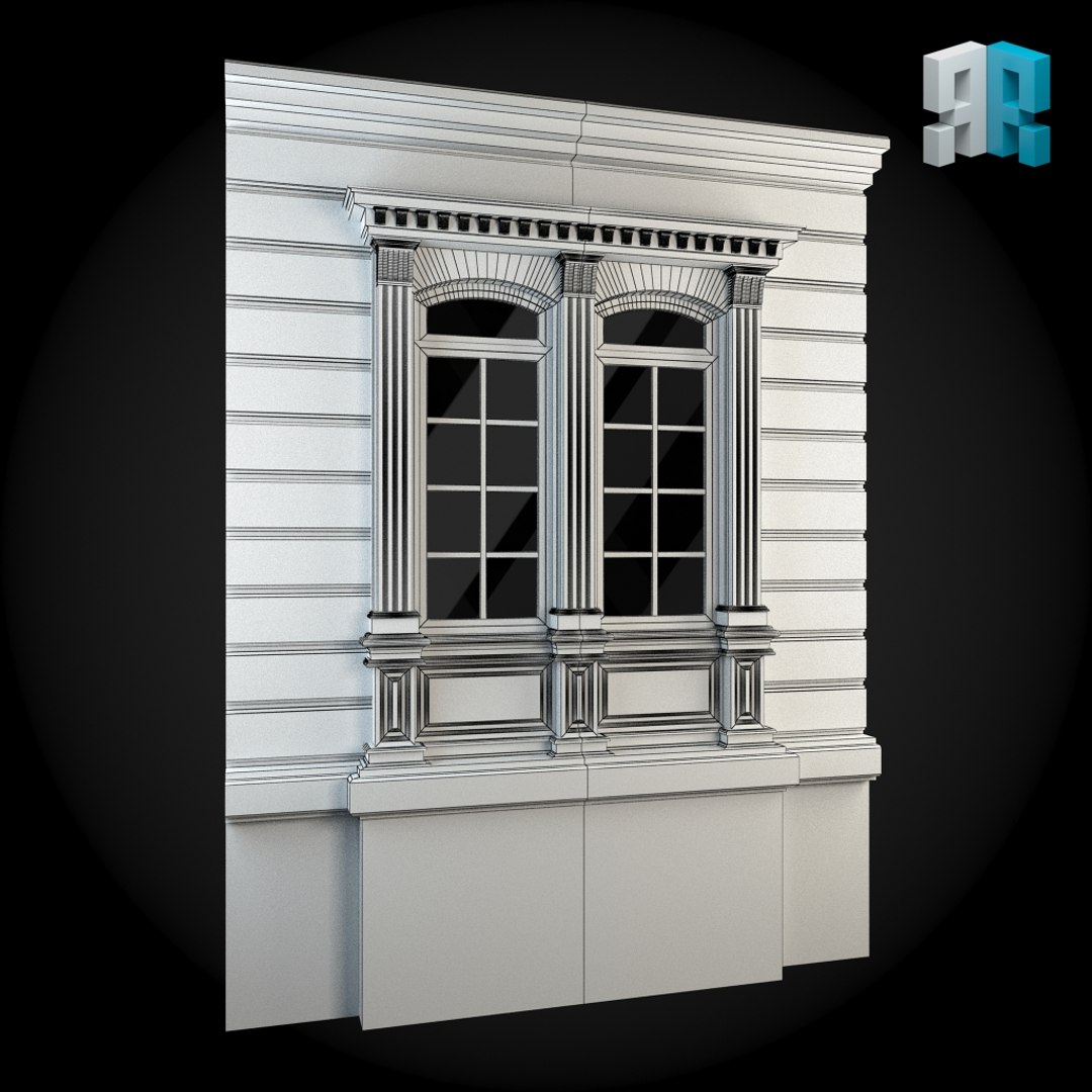 architectural modules 3d max