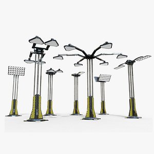 Modelos de 3D Poste-De-Luz | TurboSquid