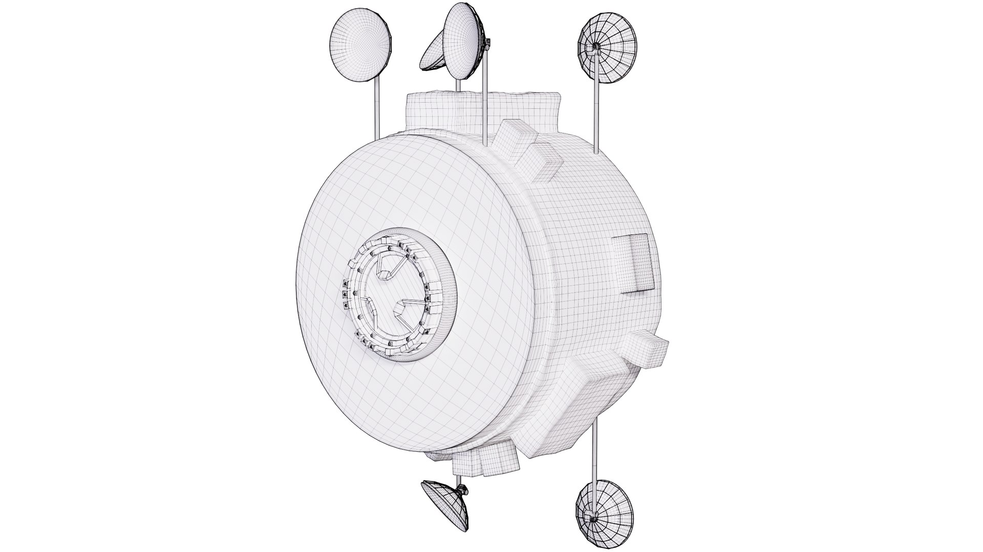 Esprit Lunar Gateway Station Model - TurboSquid 1699906