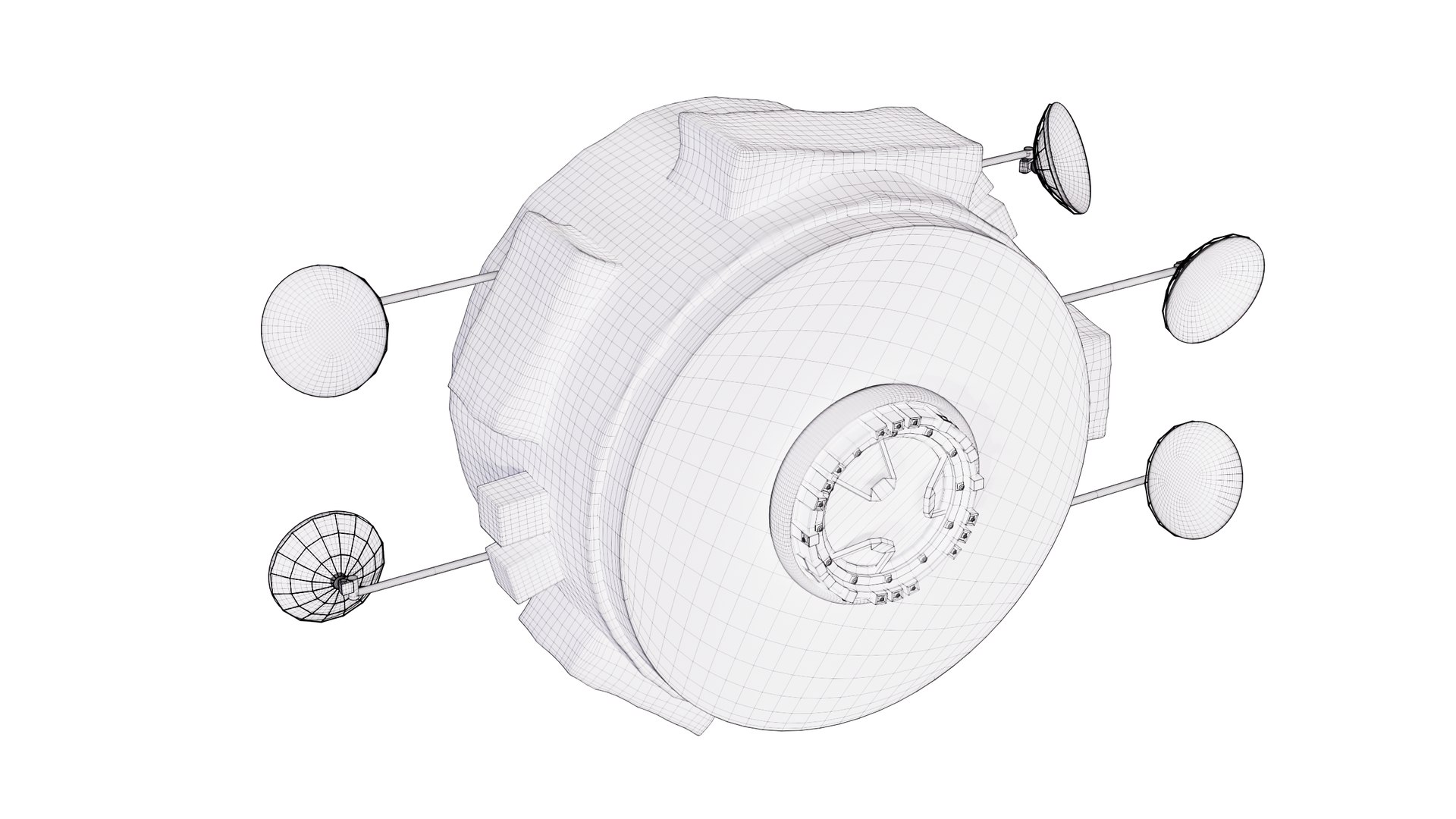 Esprit Lunar Gateway Station Model - TurboSquid 1699906