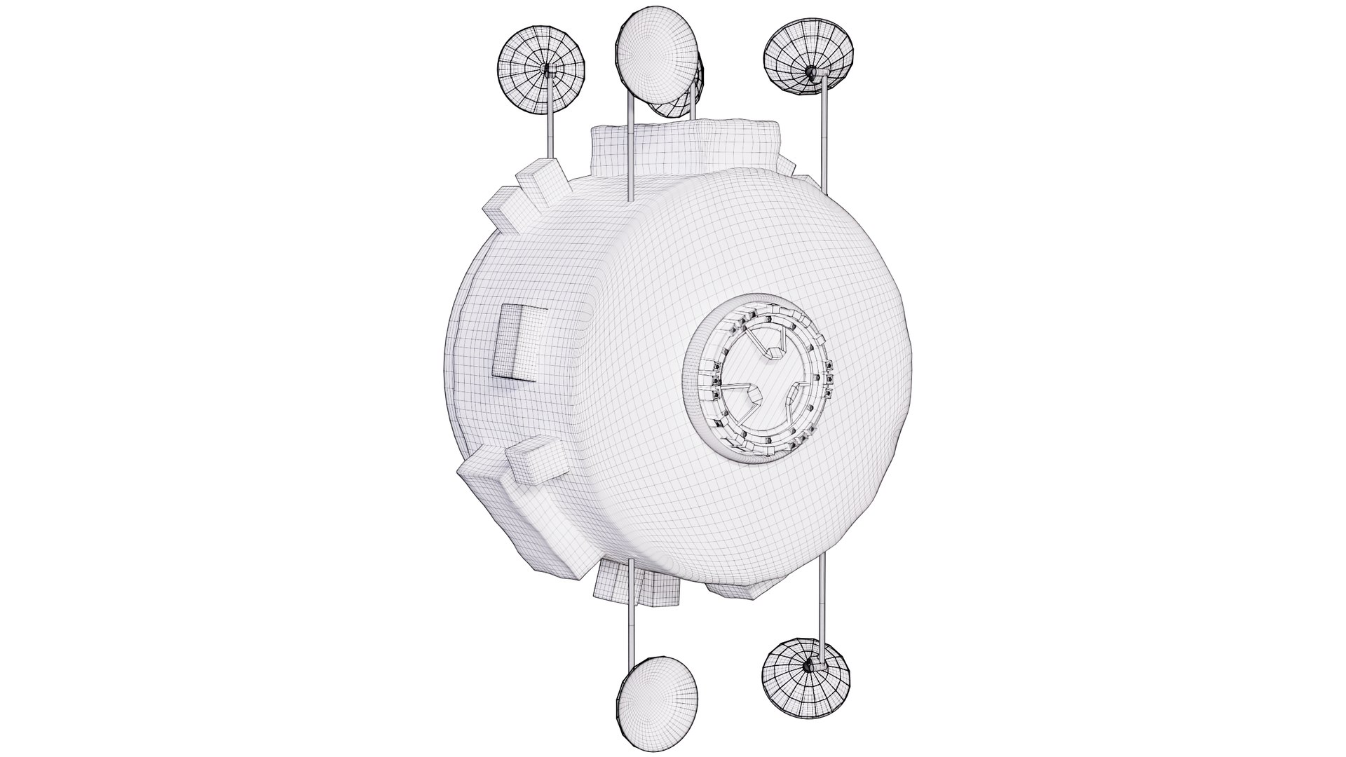 Esprit Lunar Gateway Station Model - TurboSquid 1699906