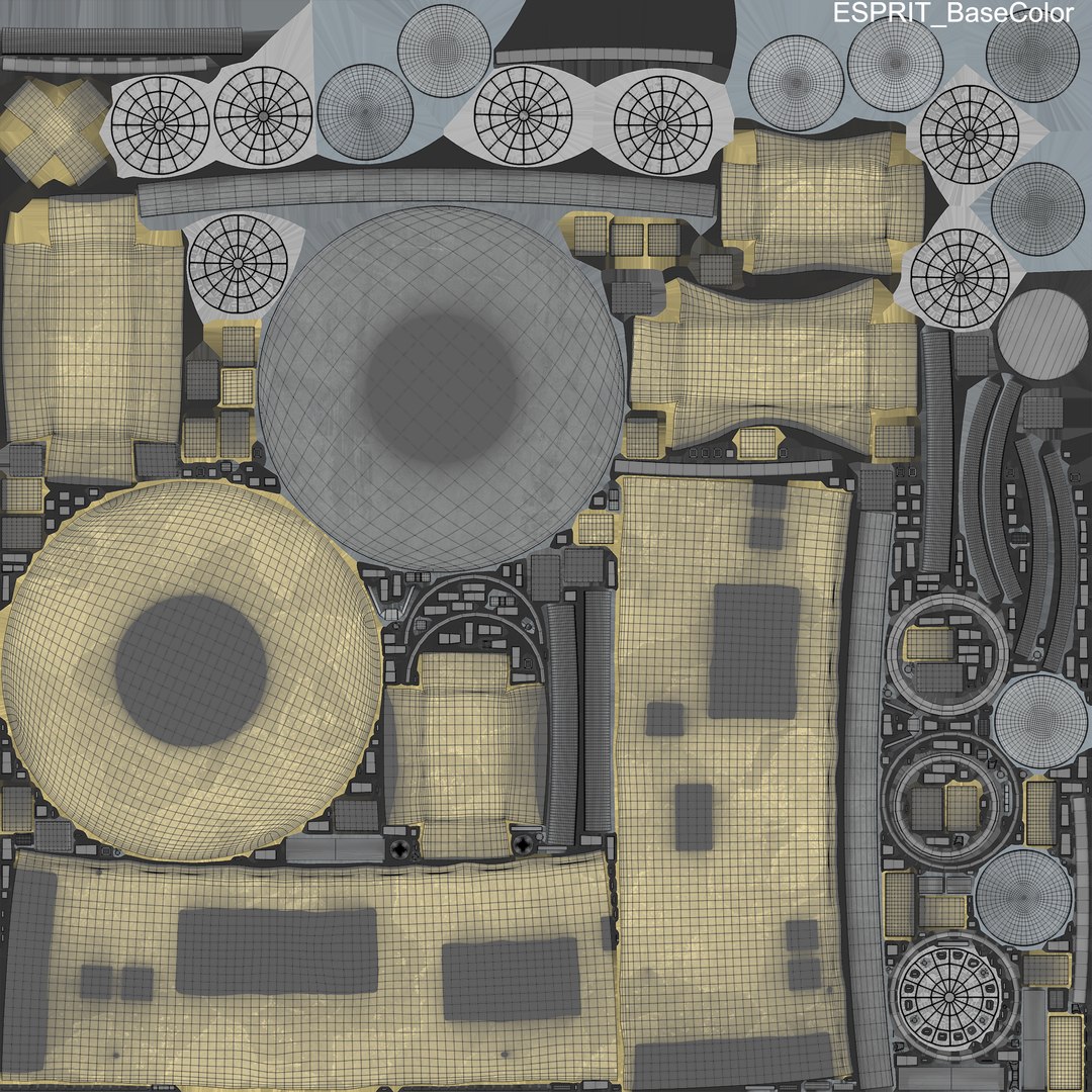 Esprit Lunar Gateway Station Model - TurboSquid 1699906