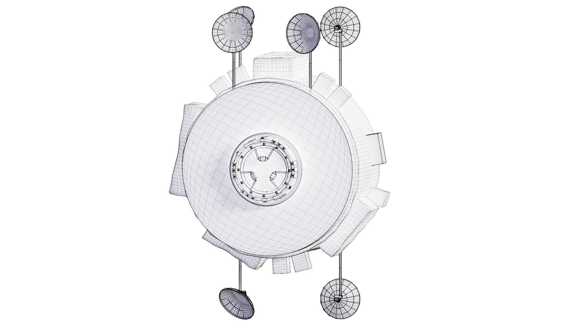 Esprit Lunar Gateway Station Model - TurboSquid 1699906