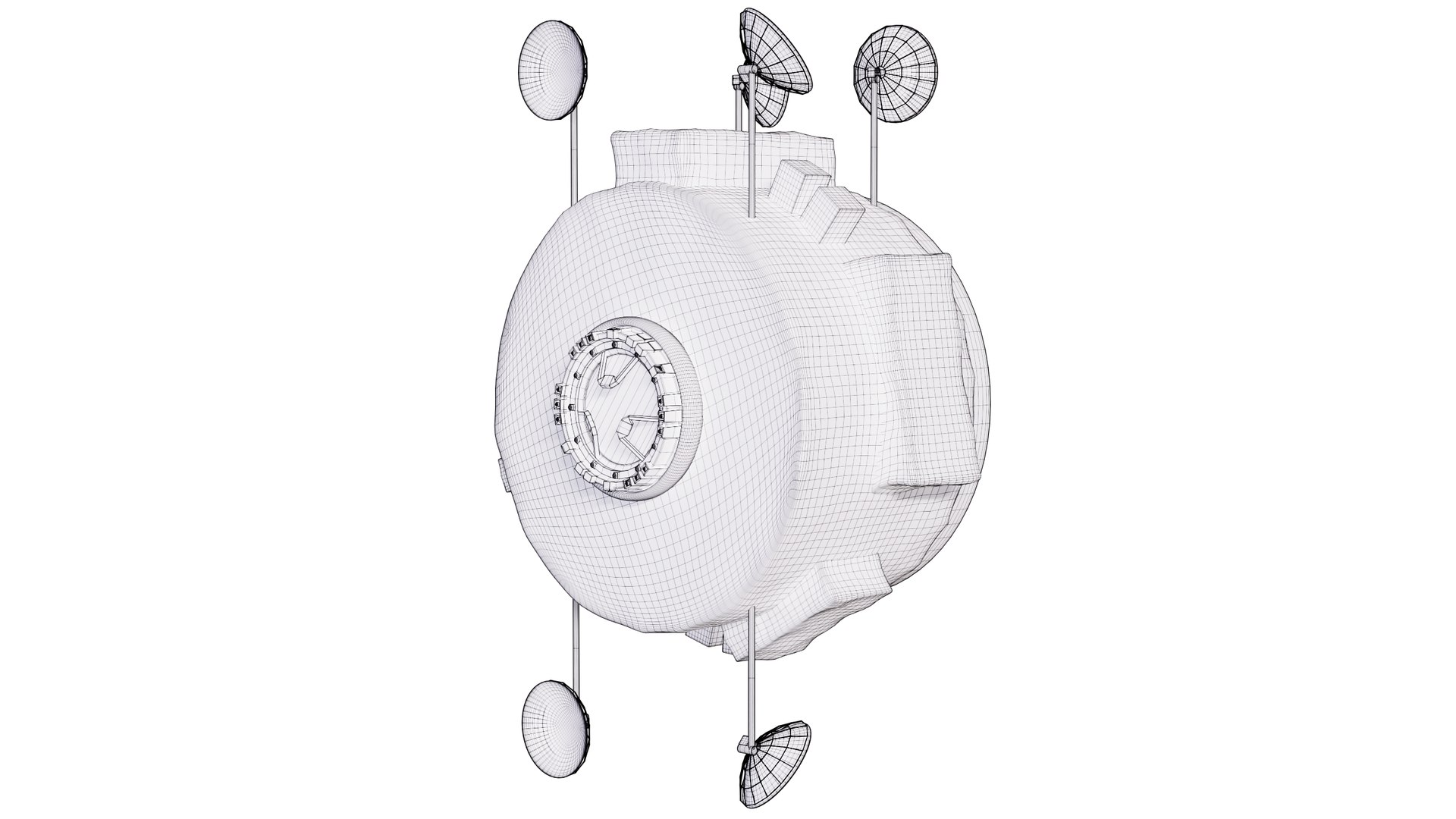 Esprit Lunar Gateway Station Model - TurboSquid 1699906