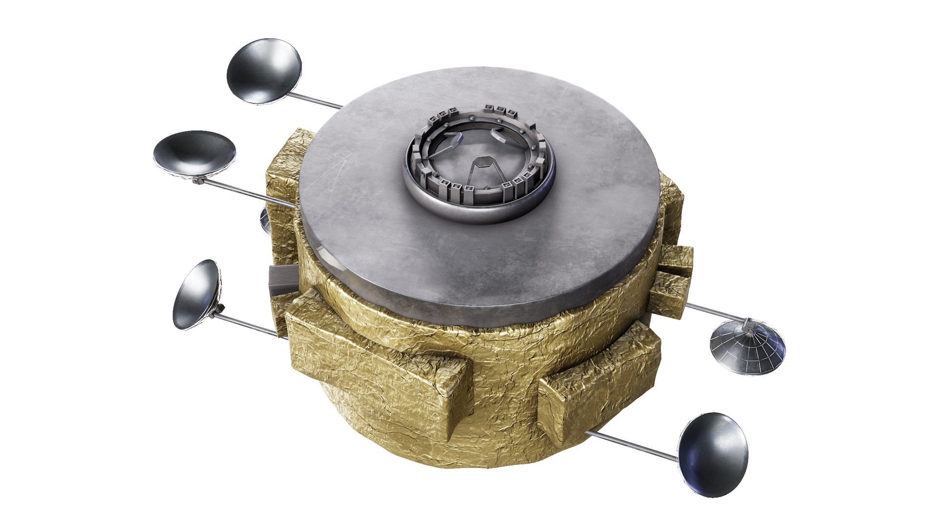 Esprit Lunar Gateway Station Model - TurboSquid 1699906