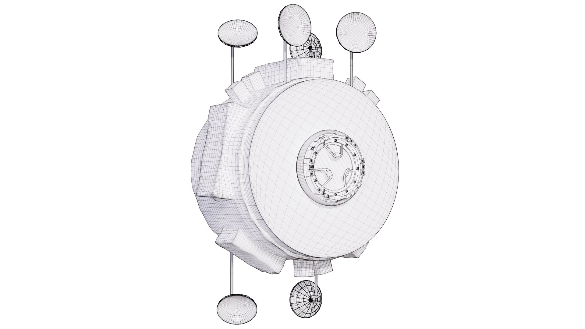 Esprit Lunar Gateway Station Model - TurboSquid 1699906