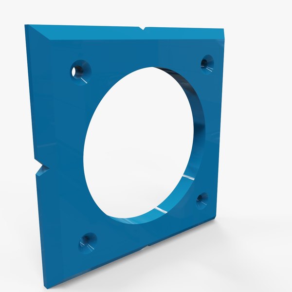 3D Circle cutting template for plasterboard assembly 1x68mm ...