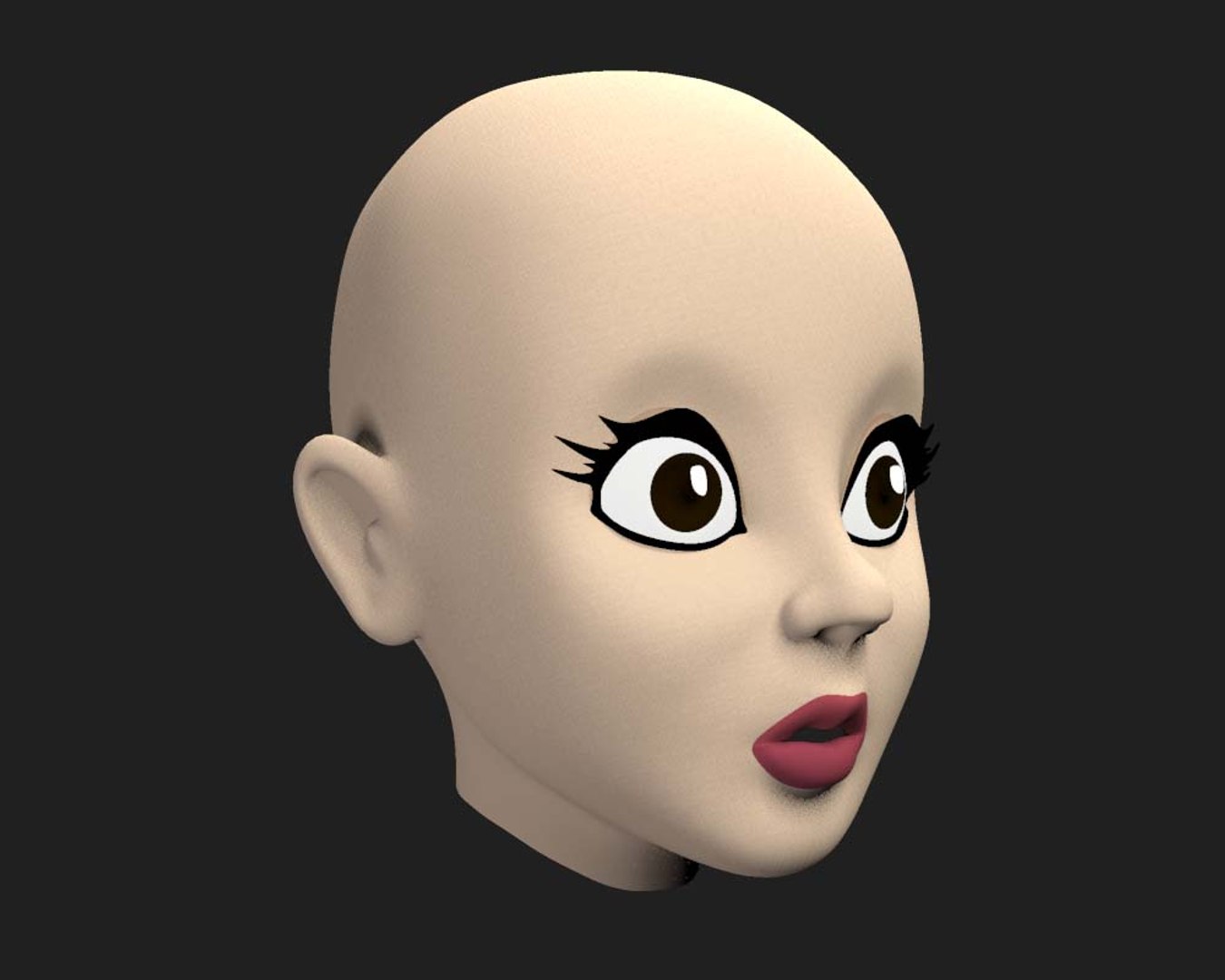 Young Female Head Max