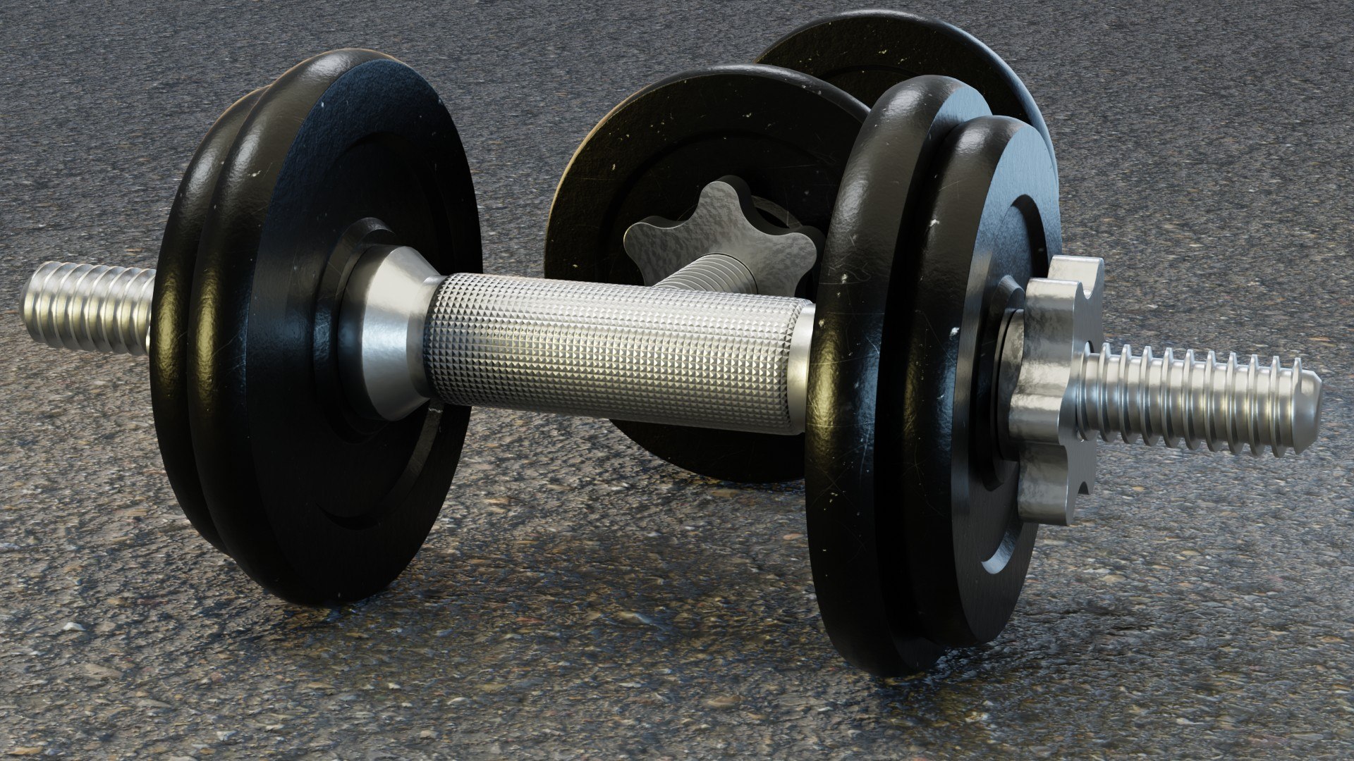 3D Model Dumbbell 3D Model - TurboSquid 1999552