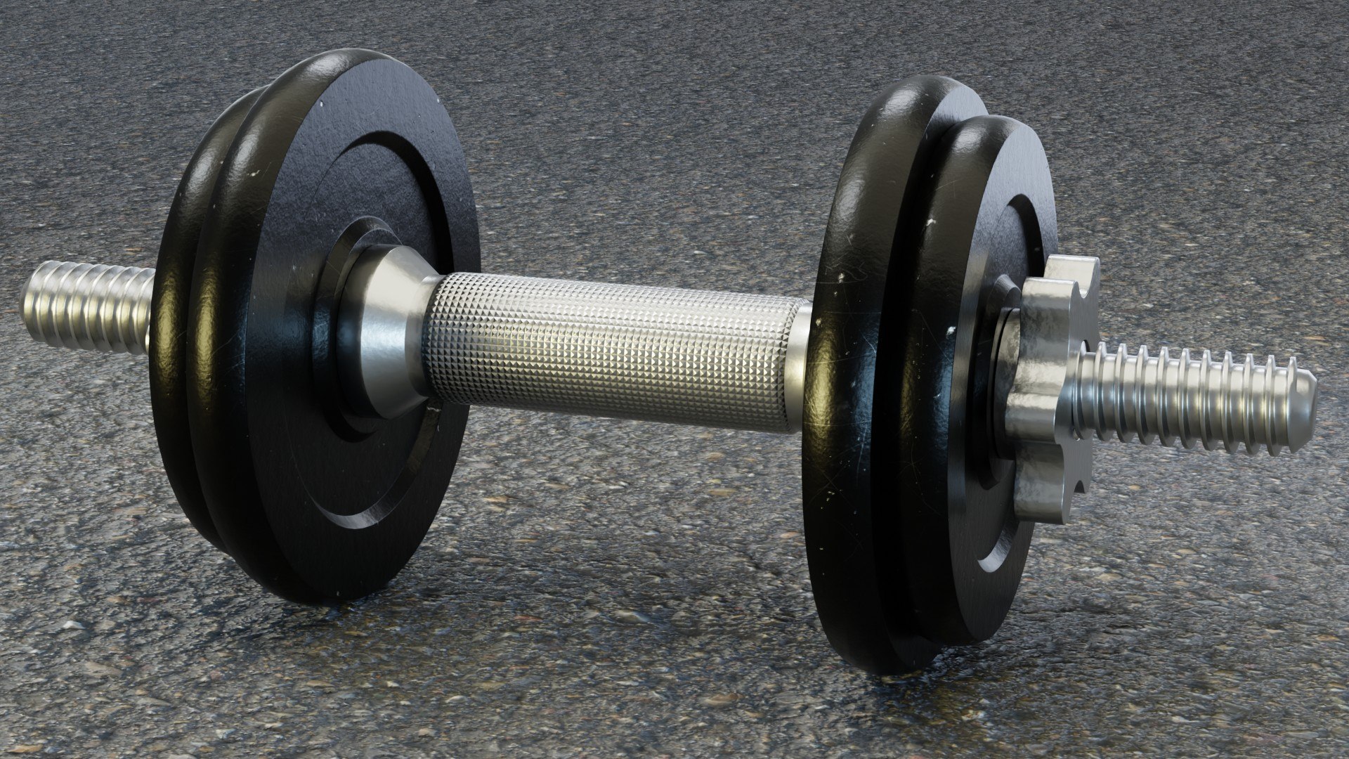 3D Model Dumbbell 3D Model - TurboSquid 1999552