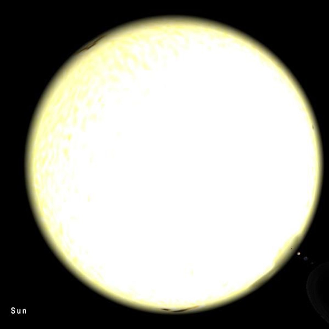 truespace solar sun planets