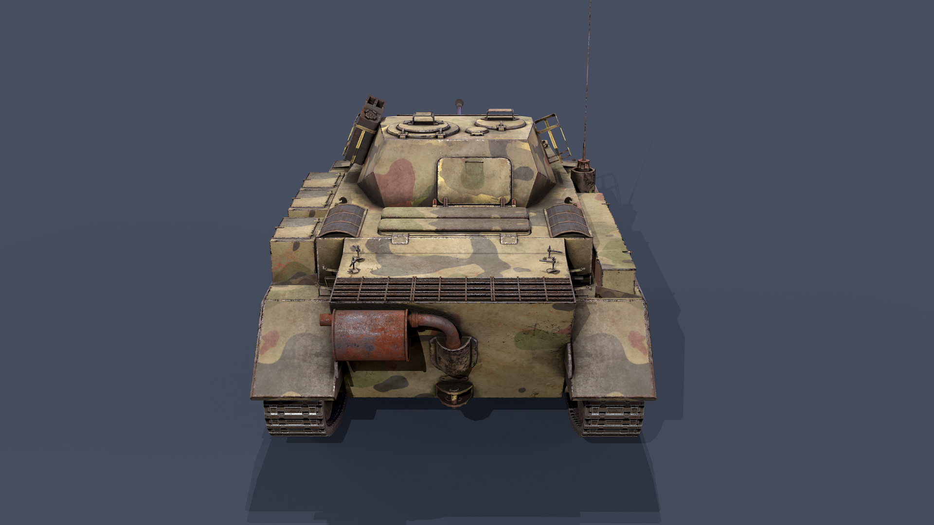 Panzer II Luchs - WW 2 German Tank Modelo 3D - TurboSquid 1709317