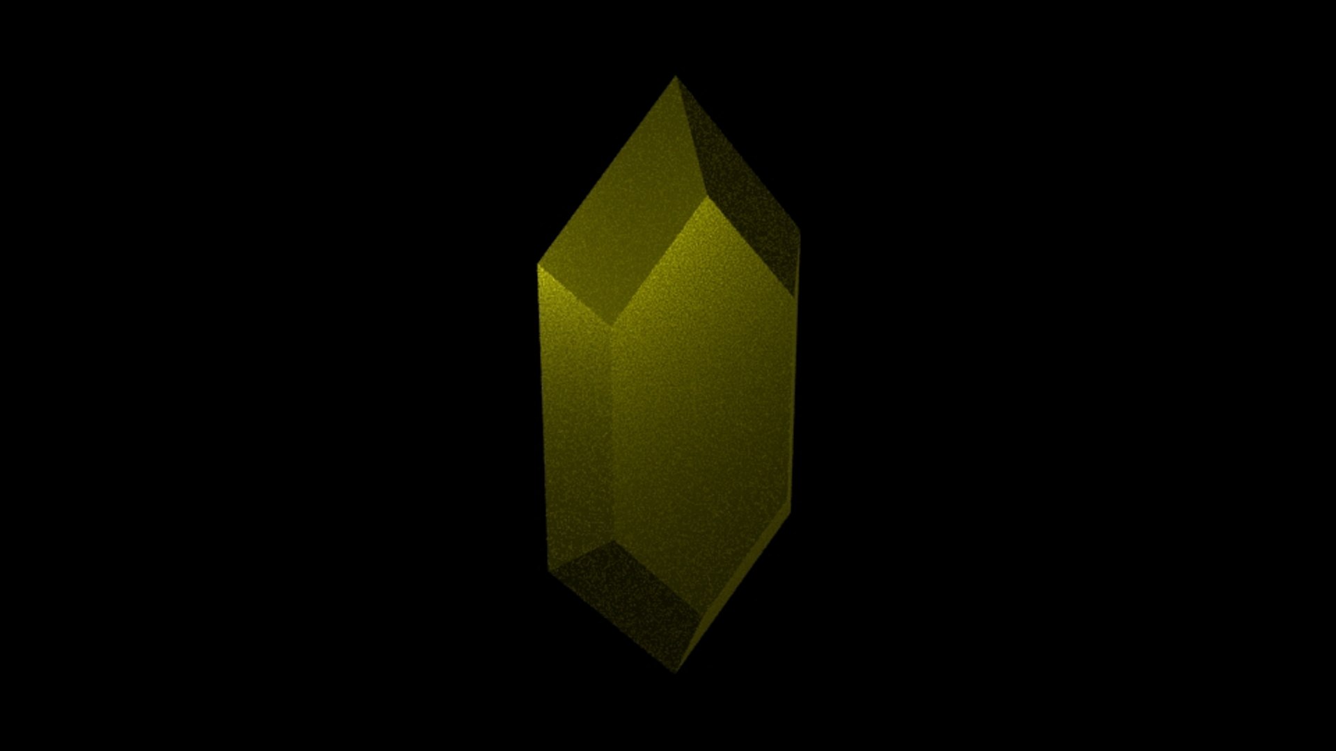 3D Gold Rupee - TurboSquid 1600063