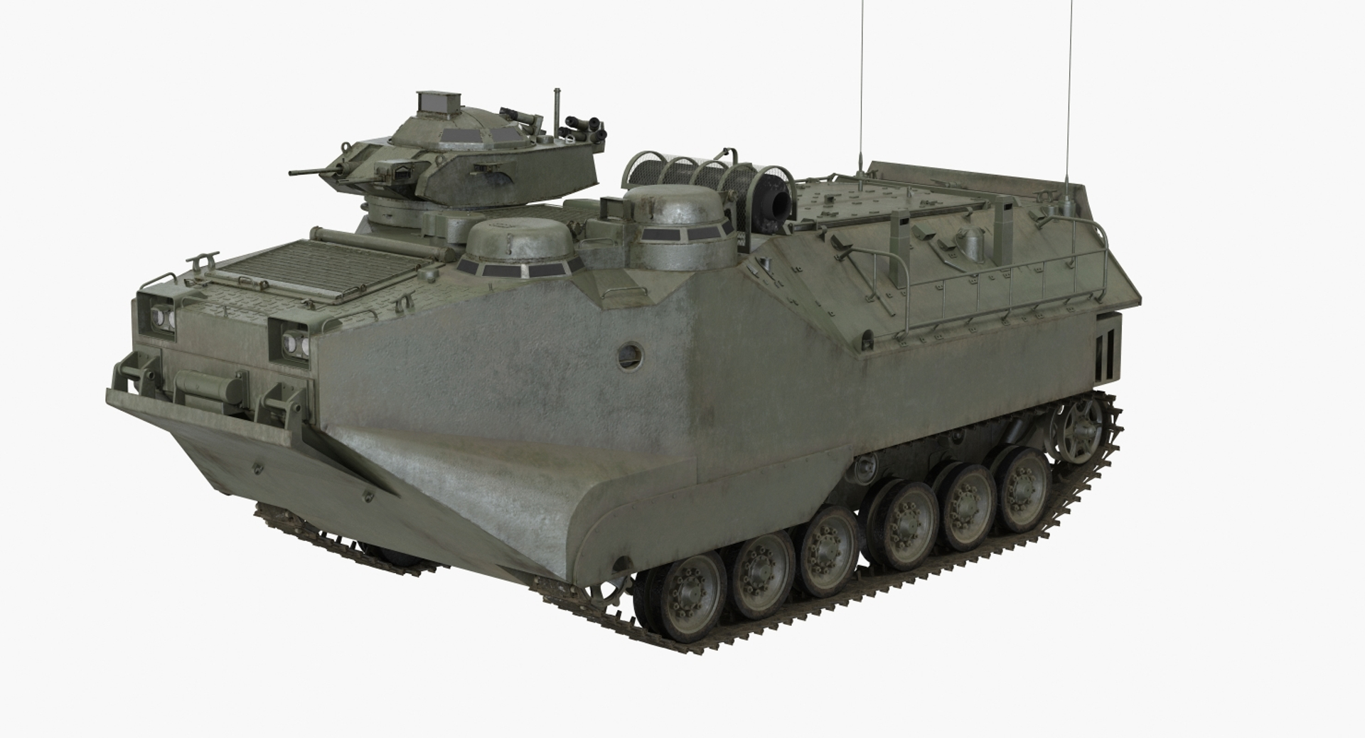 3D Model Assault Amphibious Vehicle Aav7 - TurboSquid 1159019