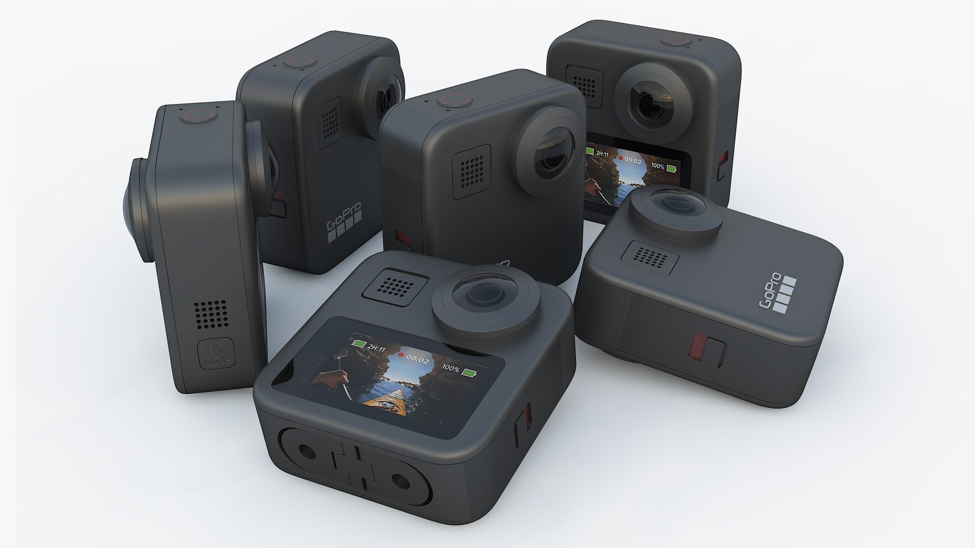 GOPRO 360 model - TurboSquid 2107252