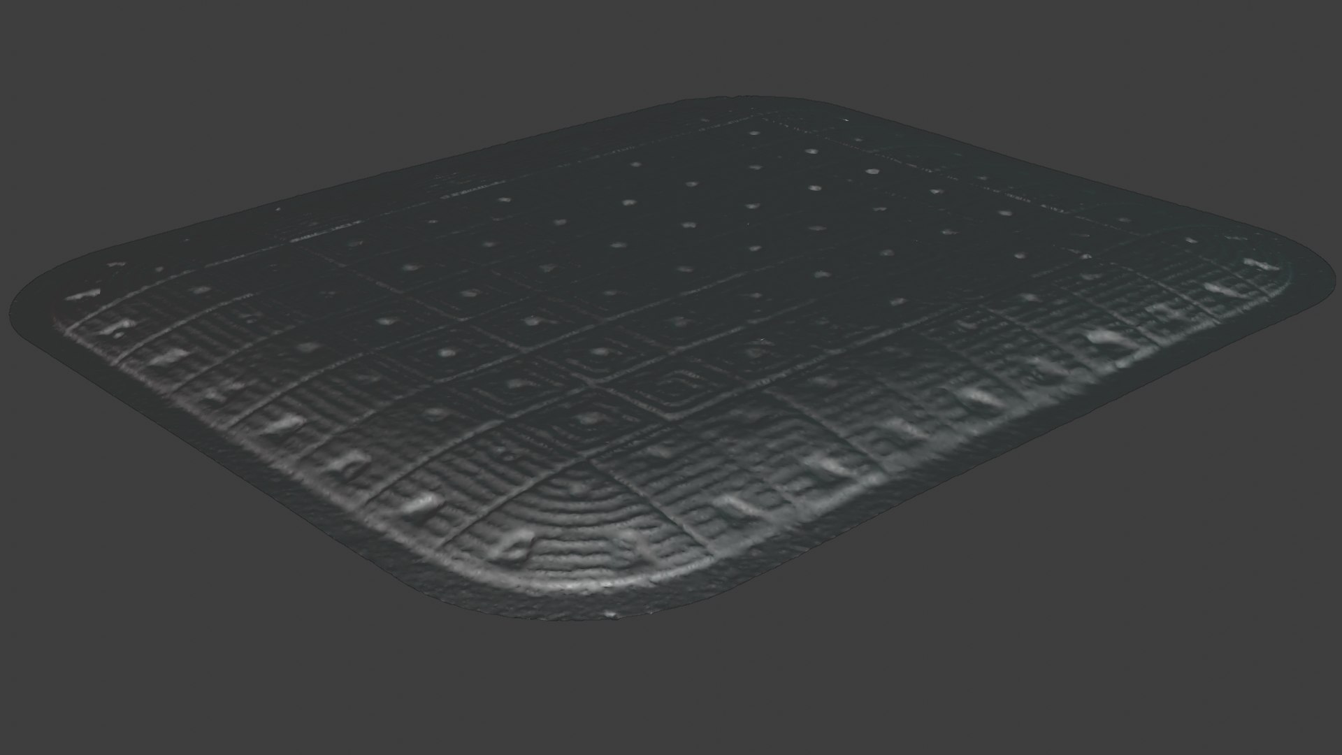 3D Speed Bump Scan - TurboSquid 2026979