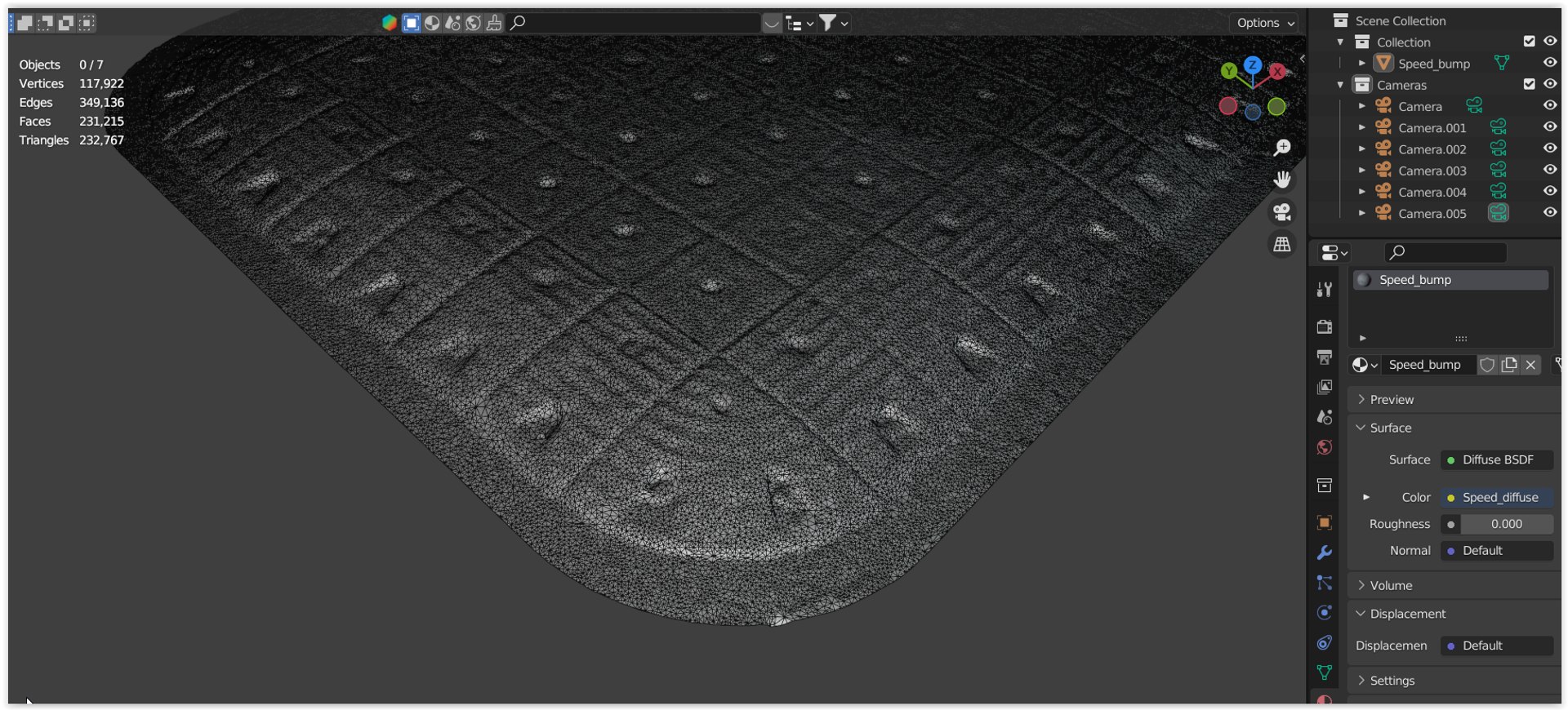 3D Speed Bump Scan - TurboSquid 2026979