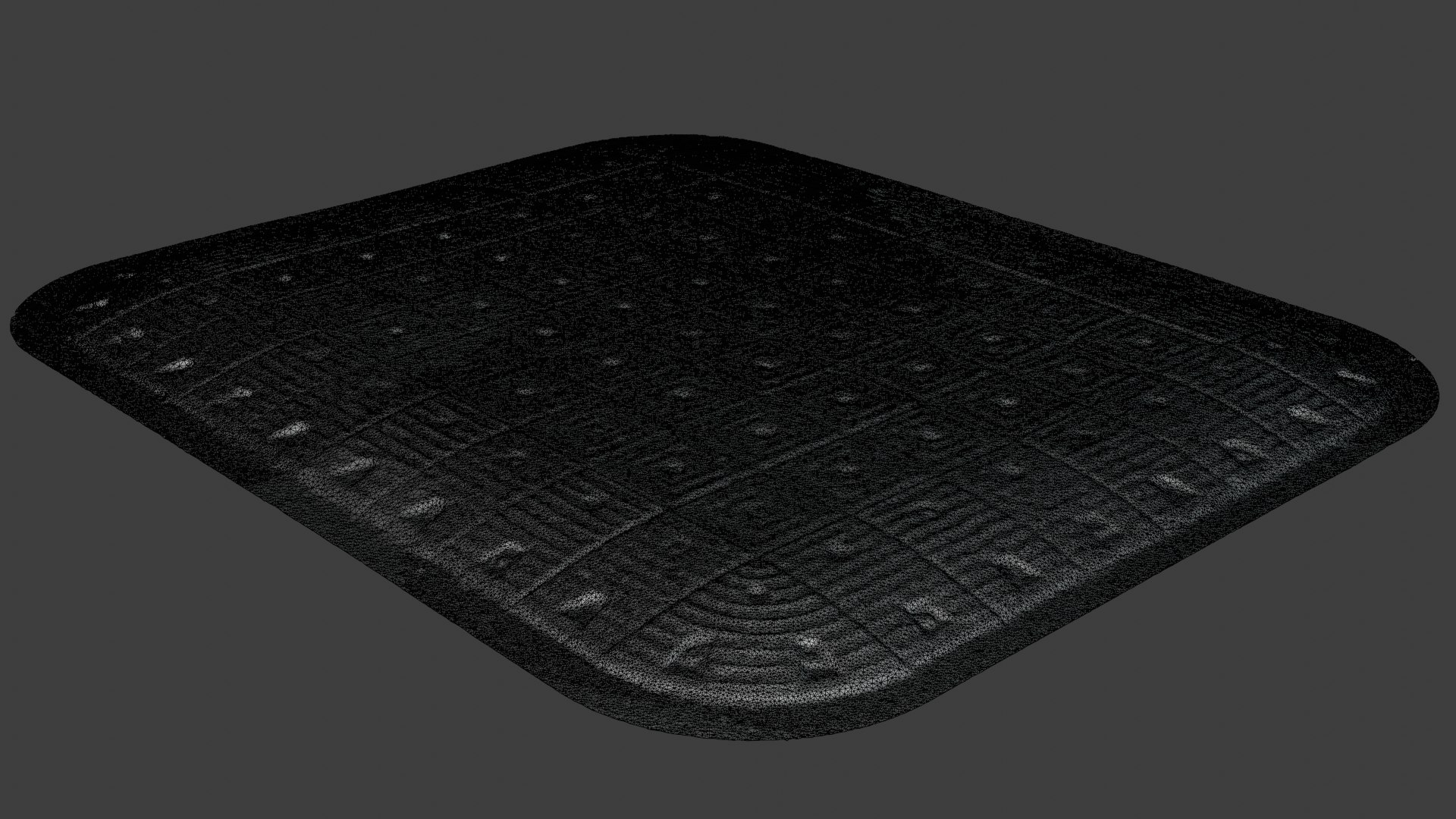 3D Speed Bump Scan - TurboSquid 2026979