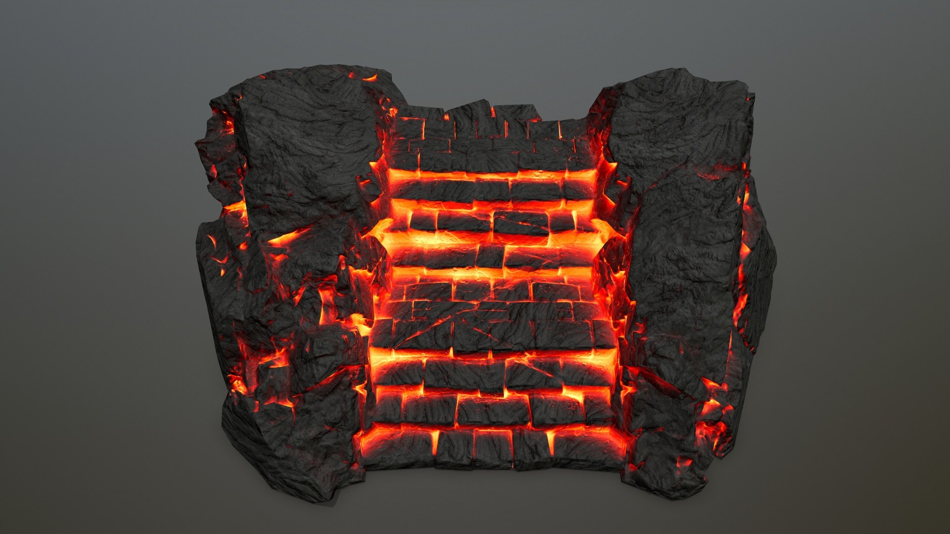 3D Rock Gate - TurboSquid 2031212