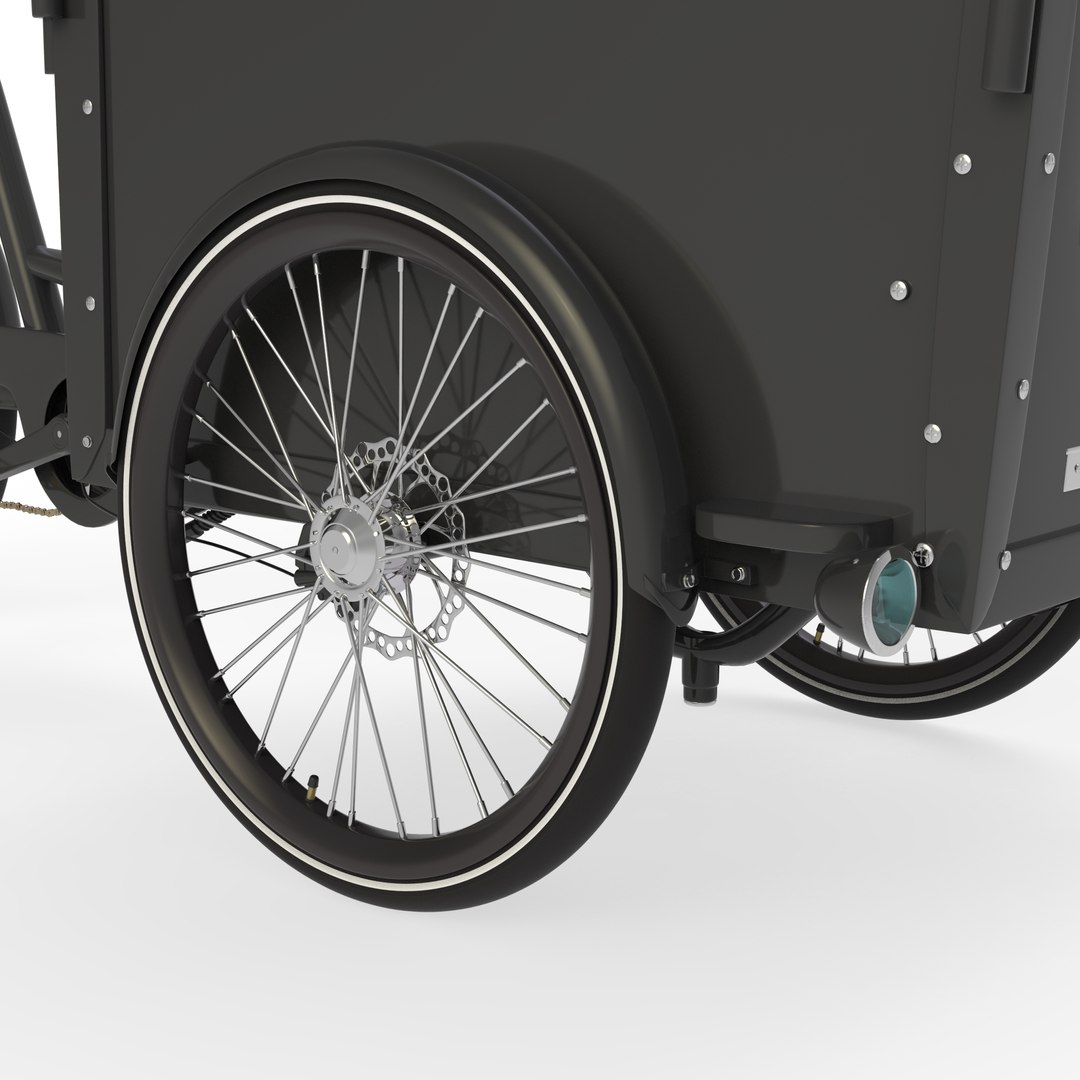 3D Second Gen Cargobike Open Type - TurboSquid 1982237