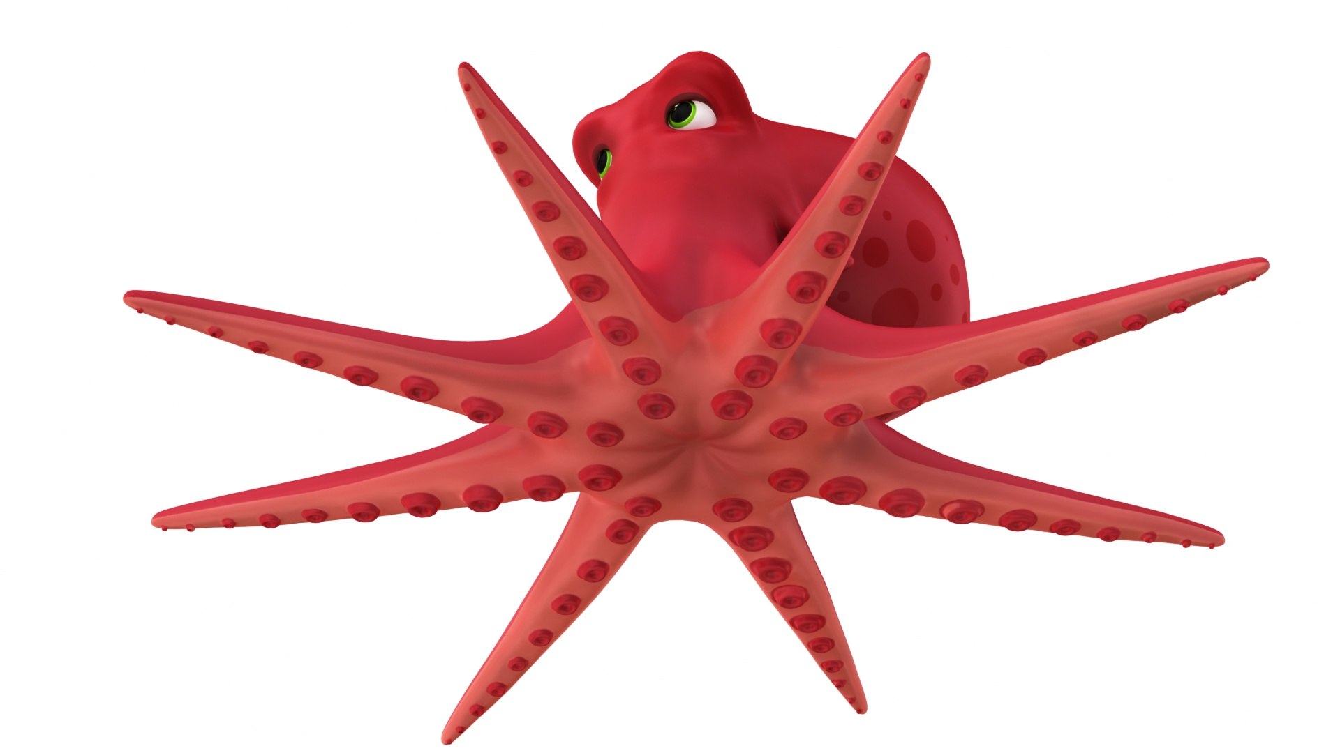 3D Realistic Octopus and Cartoon Octopus Colleciton model - TurboSquid ...
