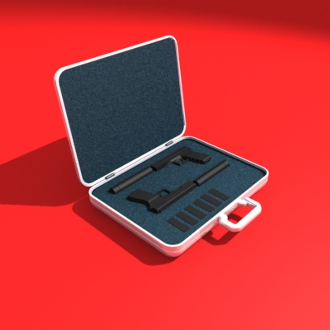 3d guns suitcase model