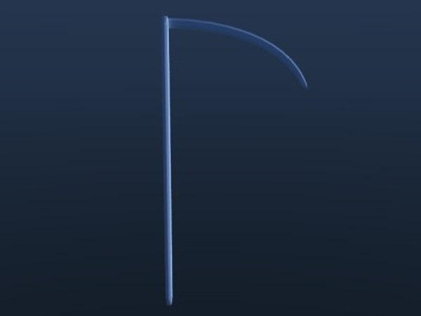 3d model weapon death