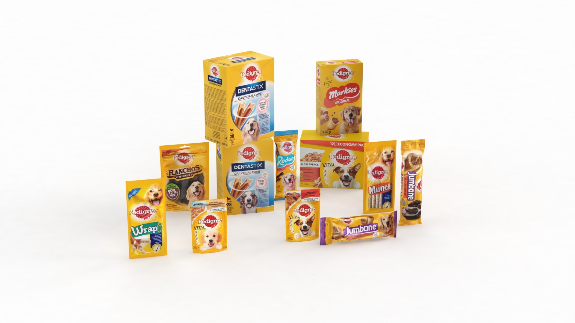 3D Model Pedigree Products 2020 Collection - TurboSquid 1796899