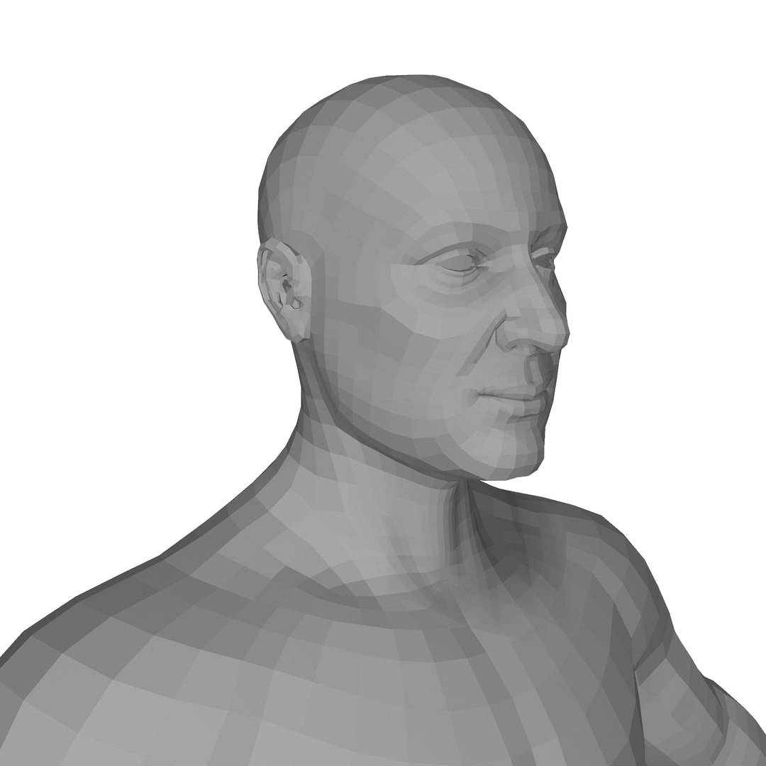 Male Body 3d Ma